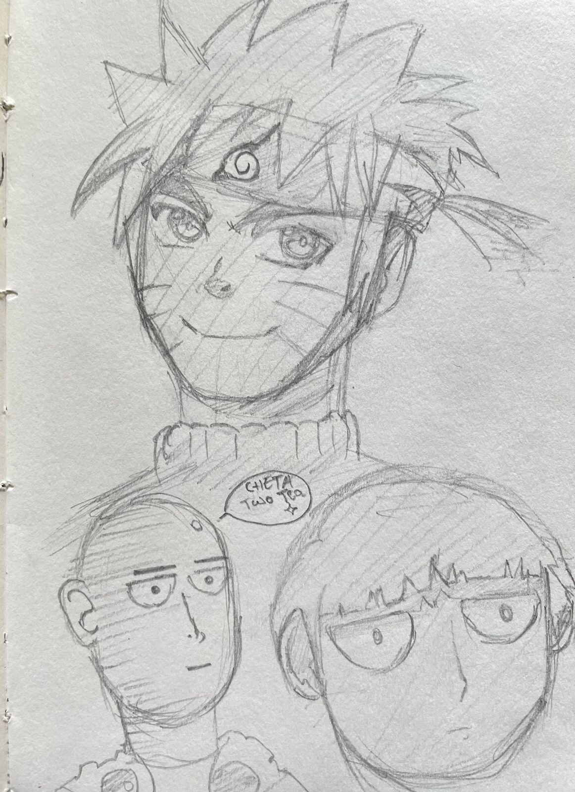 ArtStation - Anime character doodles