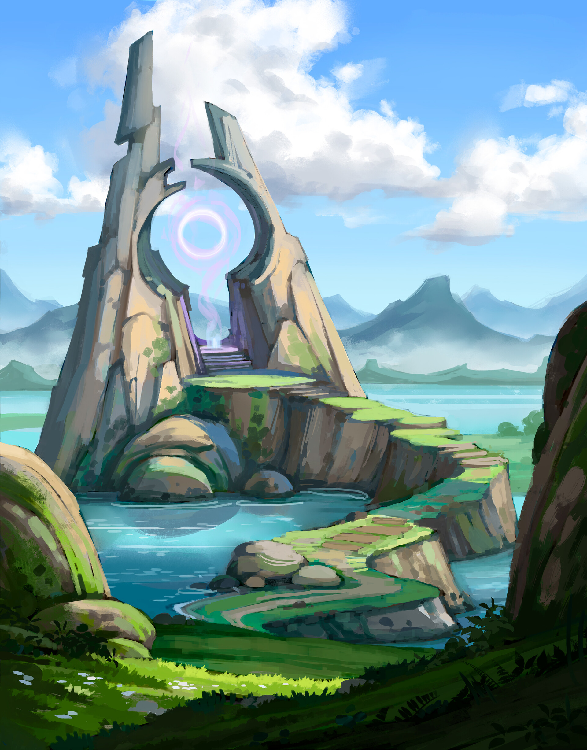 ArtStation - Magic portal