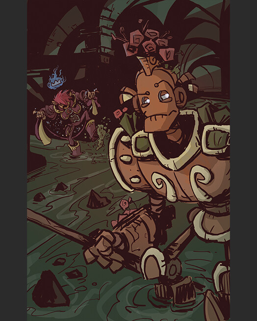 ArtStation - Sewer of Waterdeep