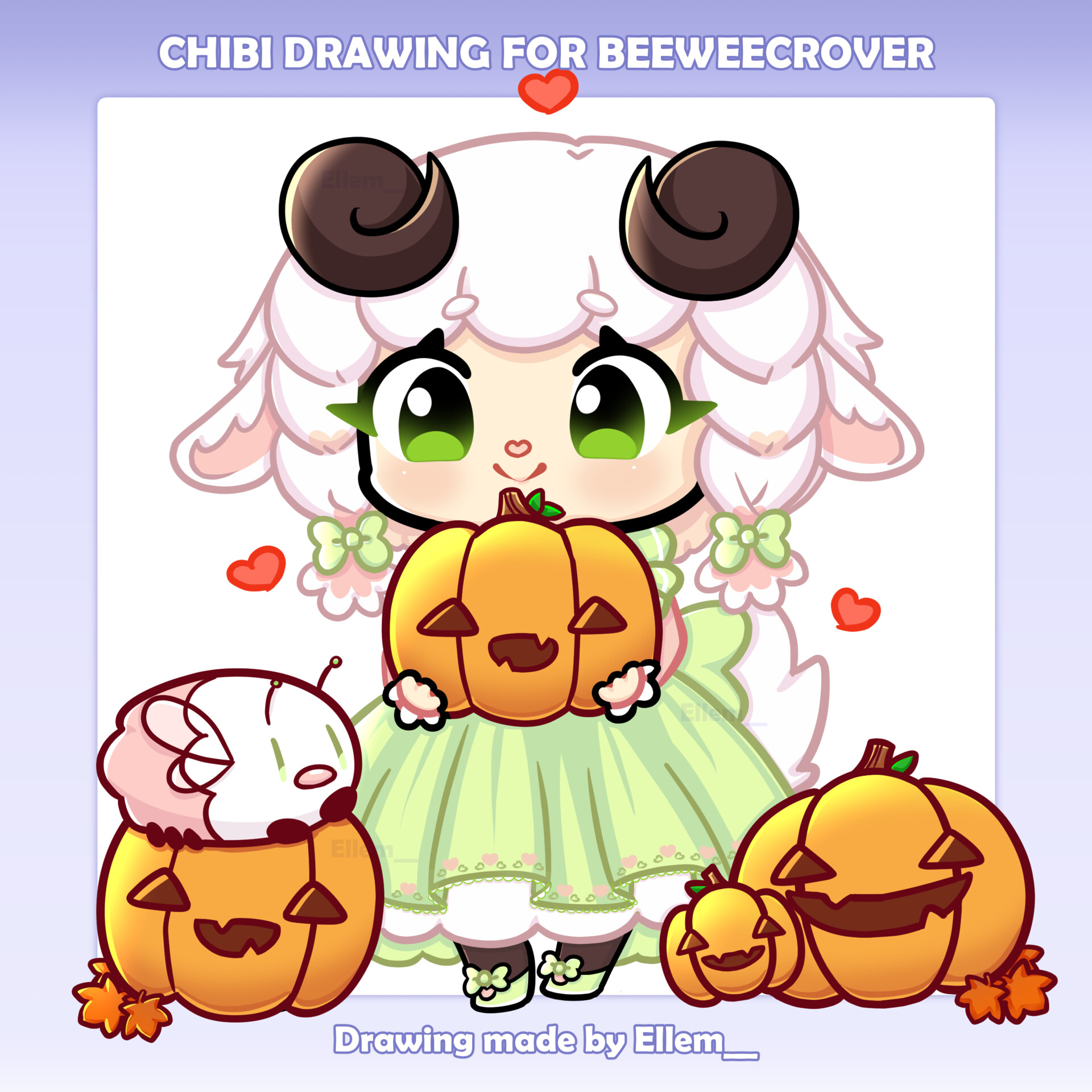 ArtStation - Chibi commission for beeweecrover