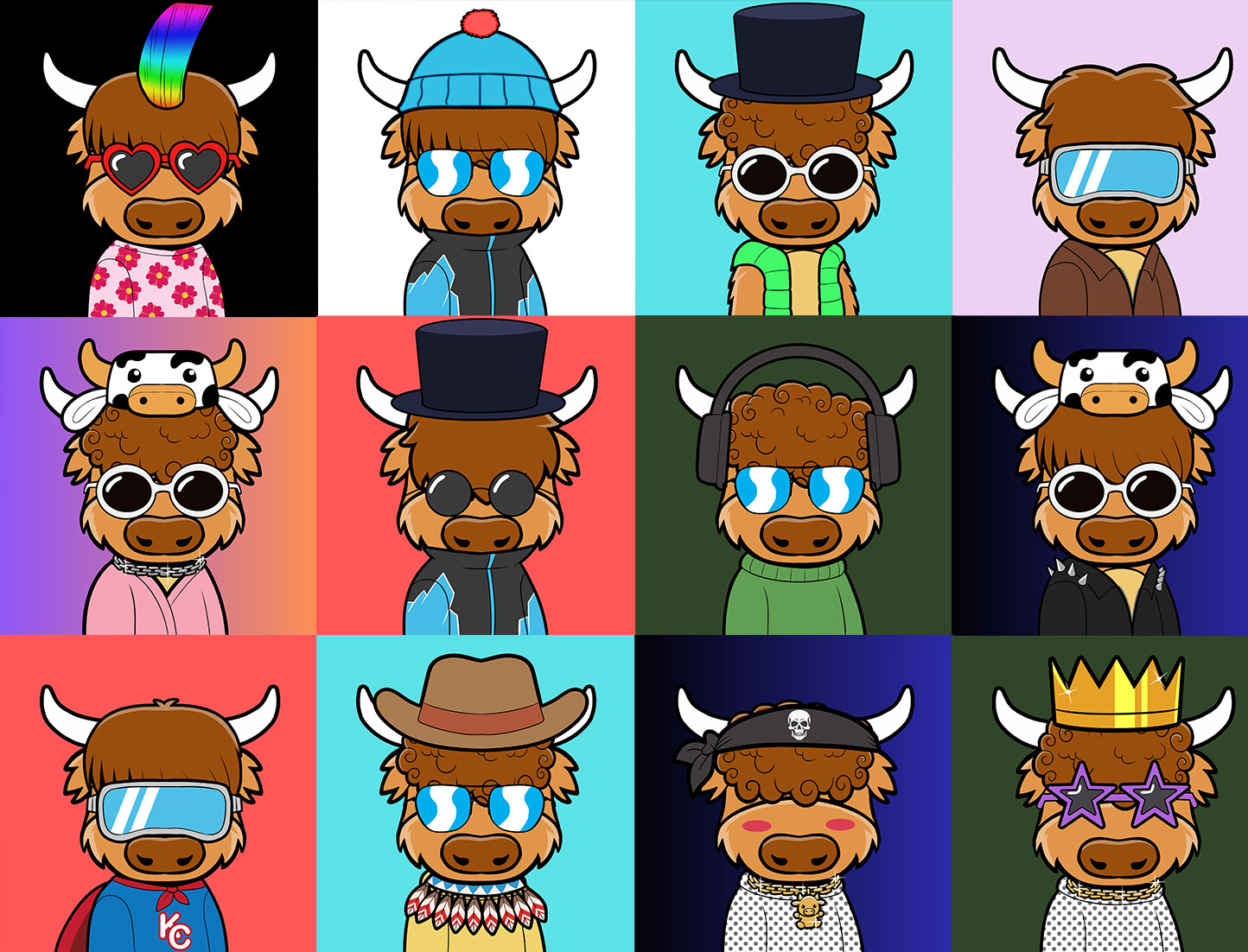 ArtStation - Kindred Cows NFT Collection