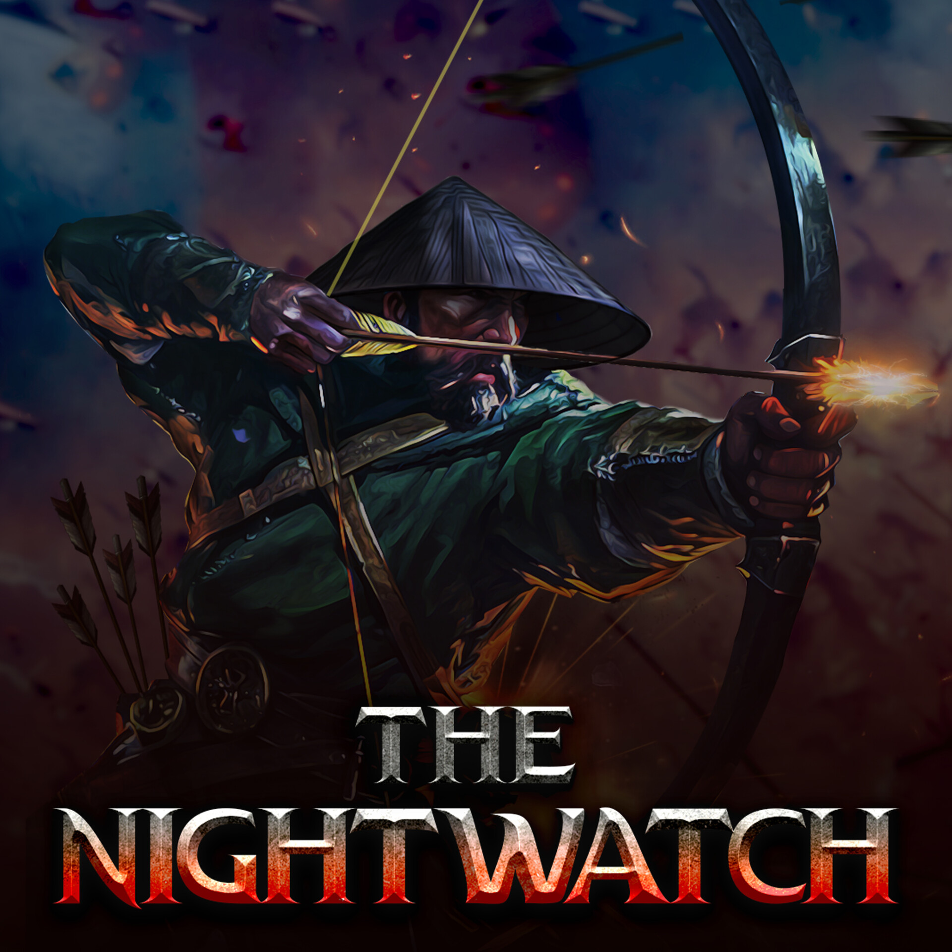 ArtStation - The Nightwatch - Steam Cover Design