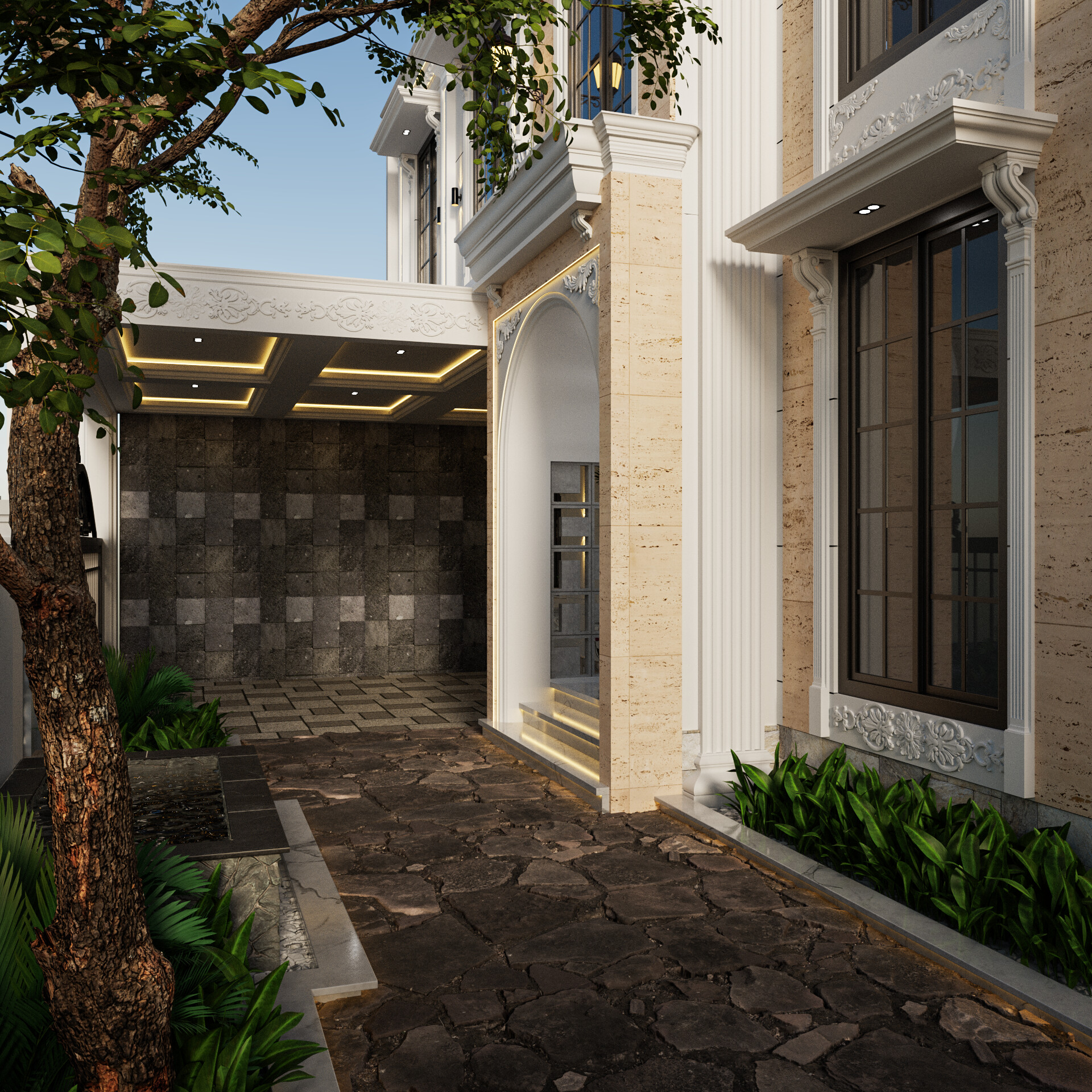 ArtStation - Classic house design