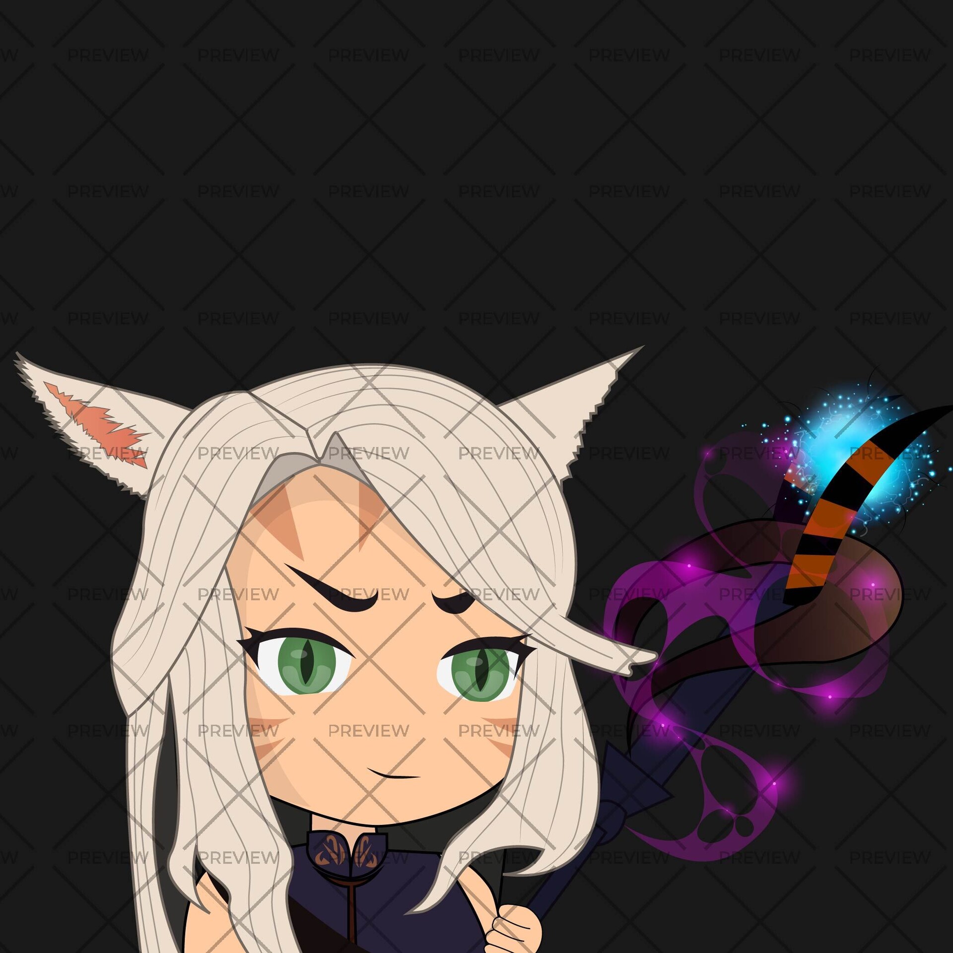 ArtStation - Final Fantasy XIV Emote