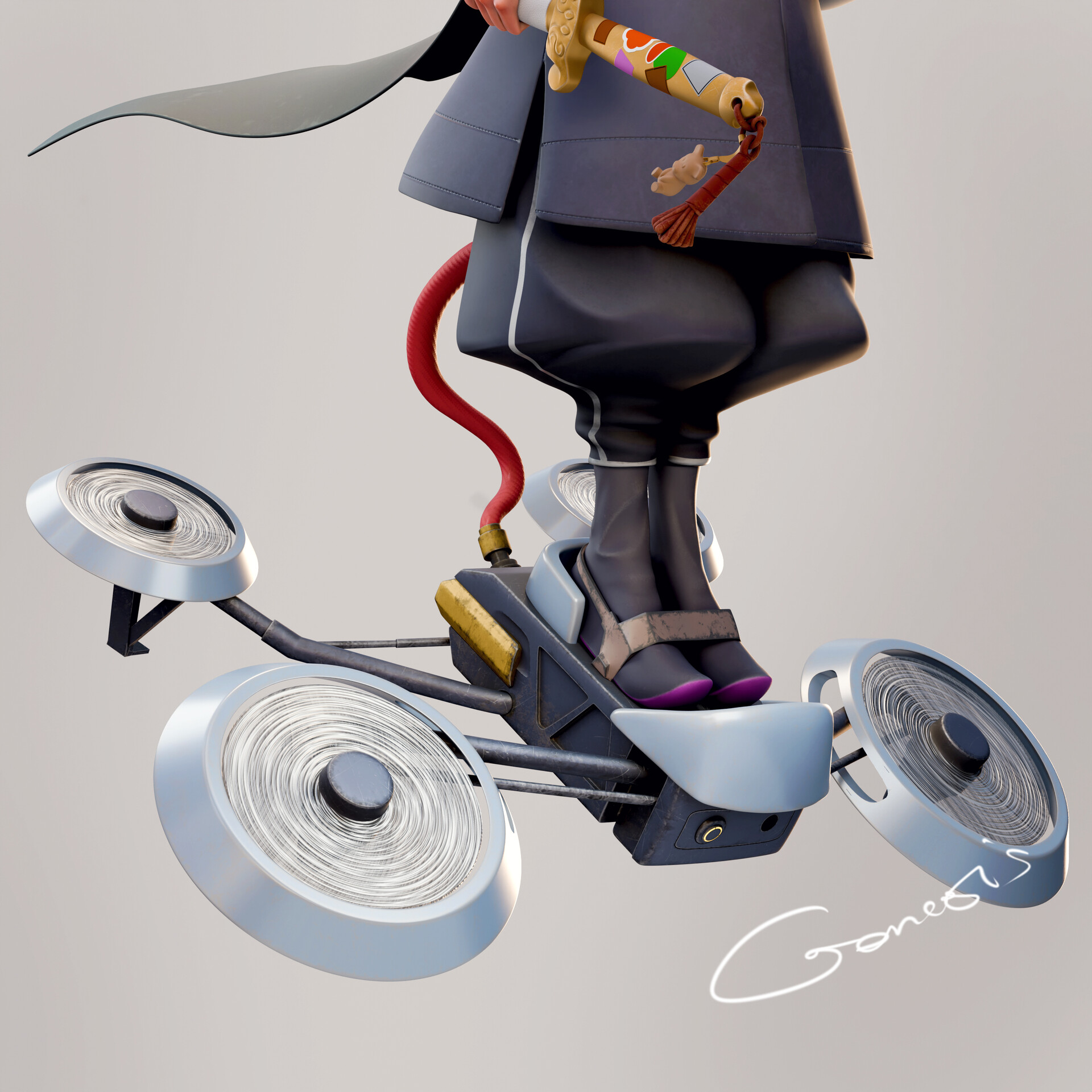 Genesis Williams - Beautiful Drone Asian chick!