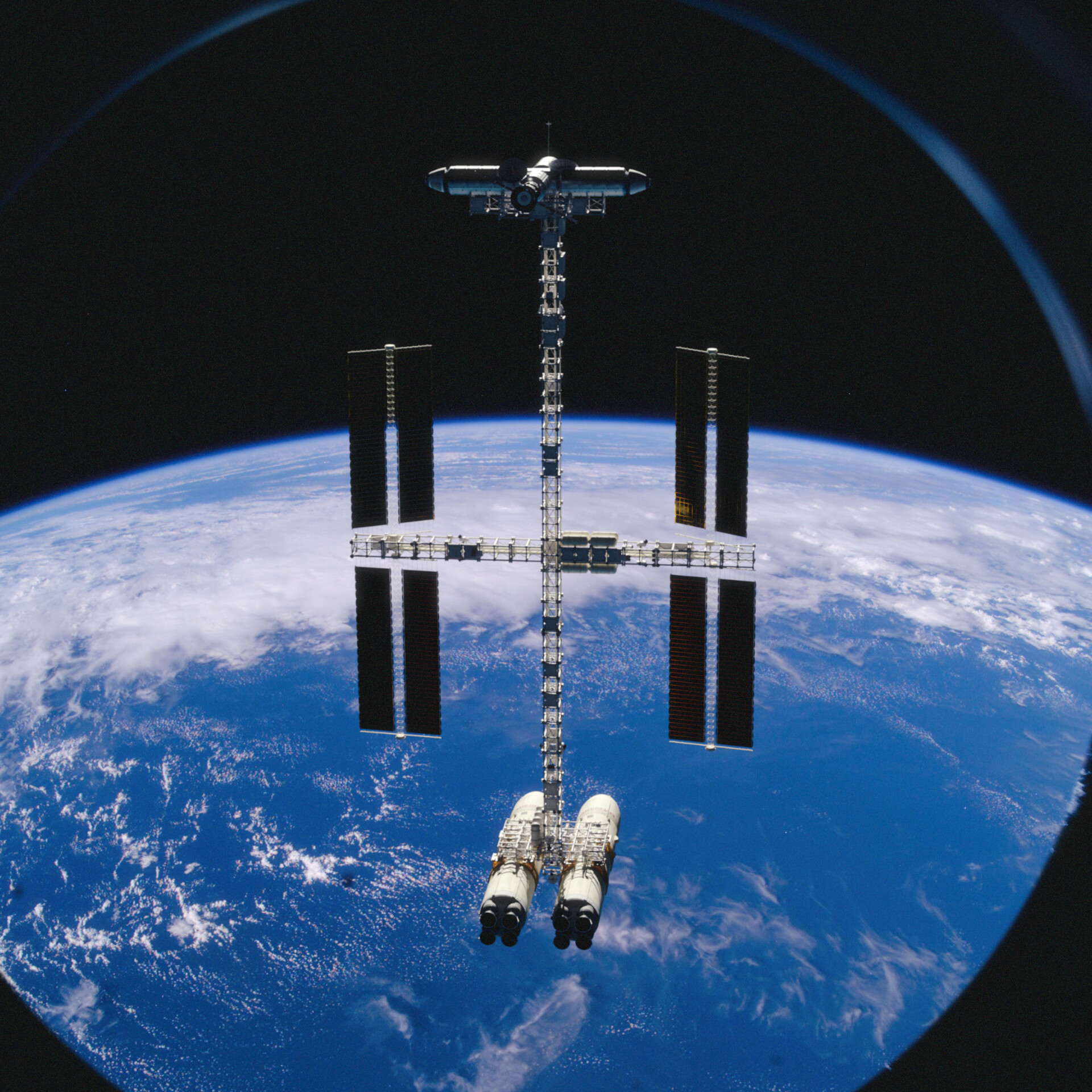 ArtStation - Variable Gravity Research Station Newton