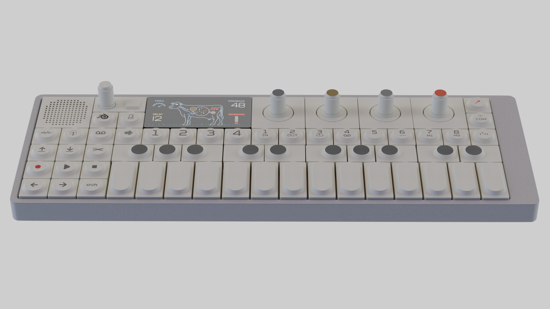 3D Design and Tech Art - Teenage Engineering OP-1