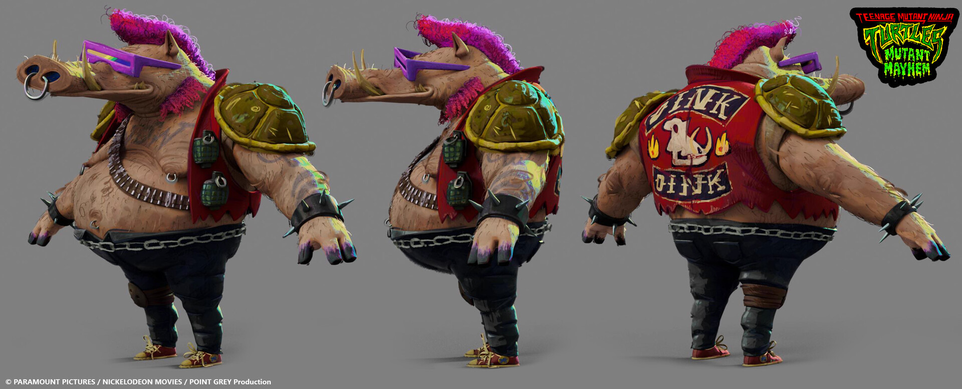 Théo peronnard - Bebop Modeling - TMNT : Mutant Mayhem