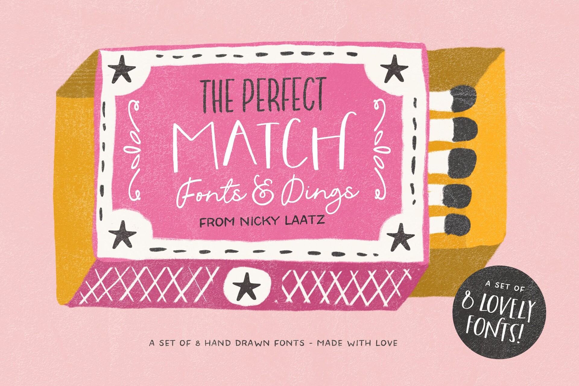 ArtStation - The Perfect Match Fonts and Dings