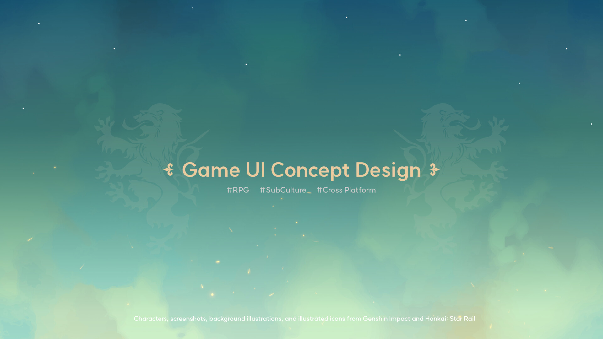 ArtStation - Game UI Concept Design