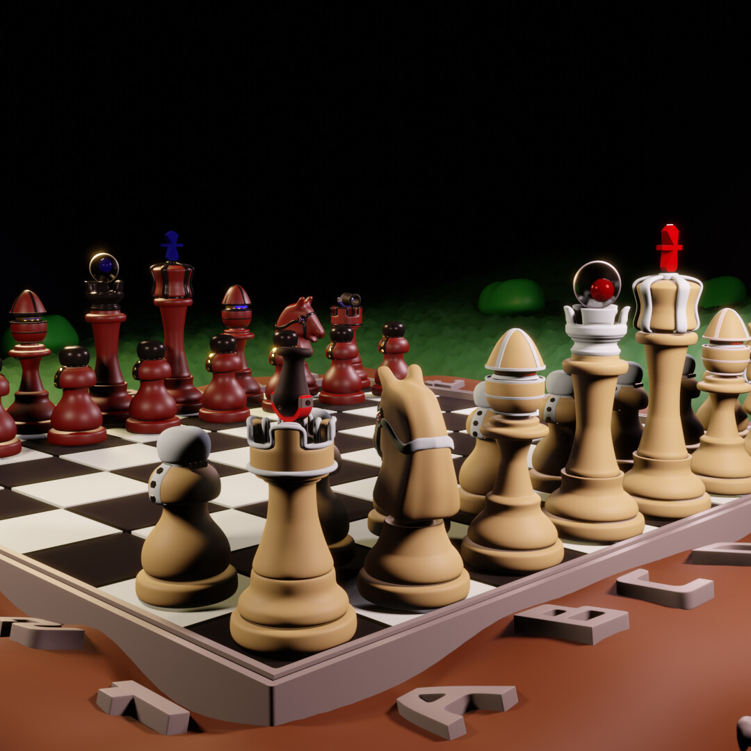 ArtStation - Combat Chess (by_kotov)