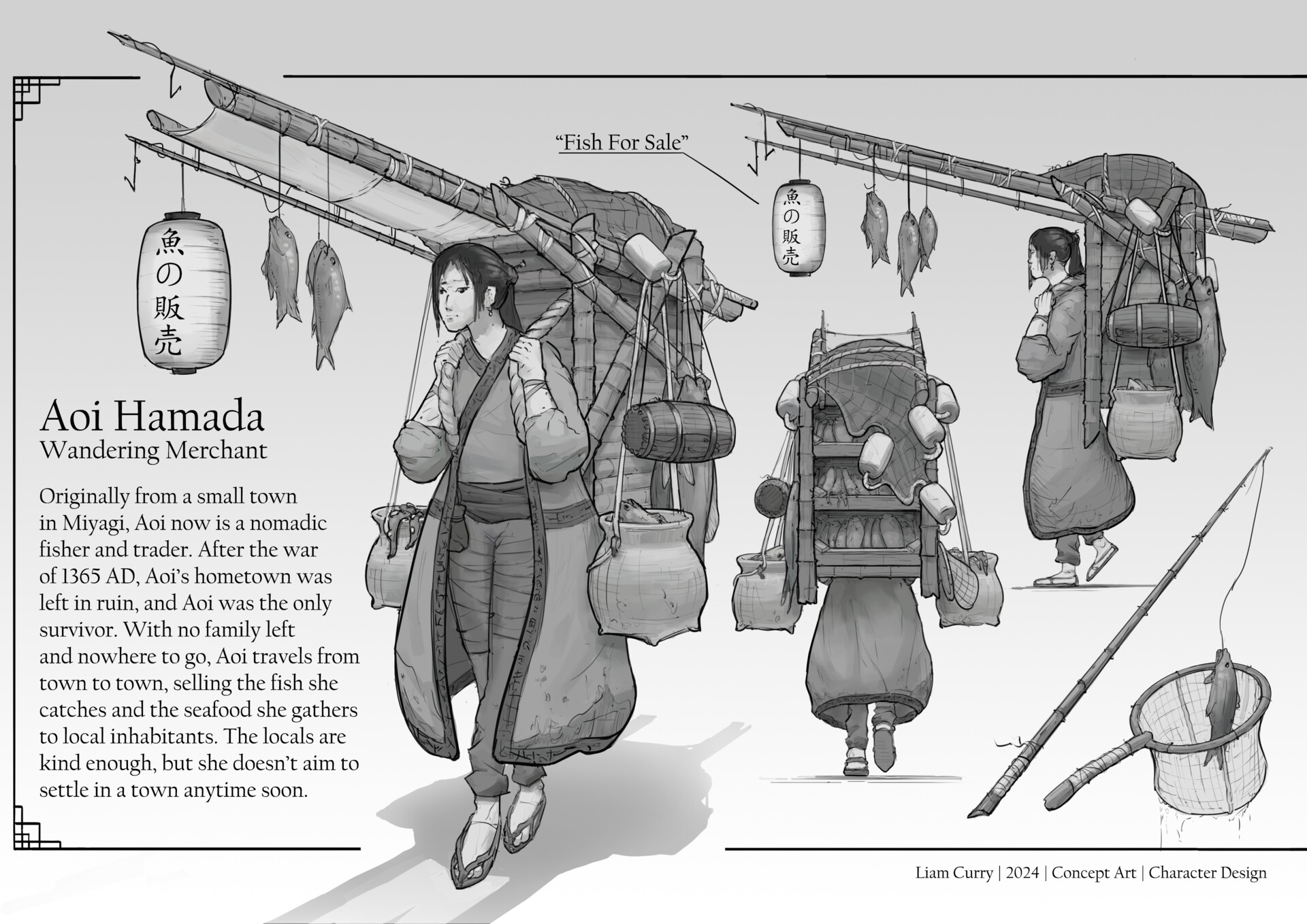ArtStation - Character Design - Aoi Hamada