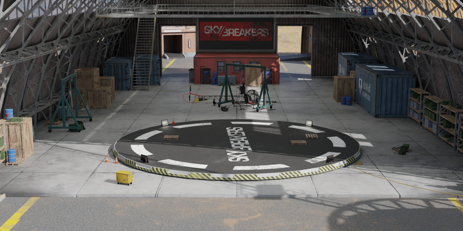 ArtStation - Game location.