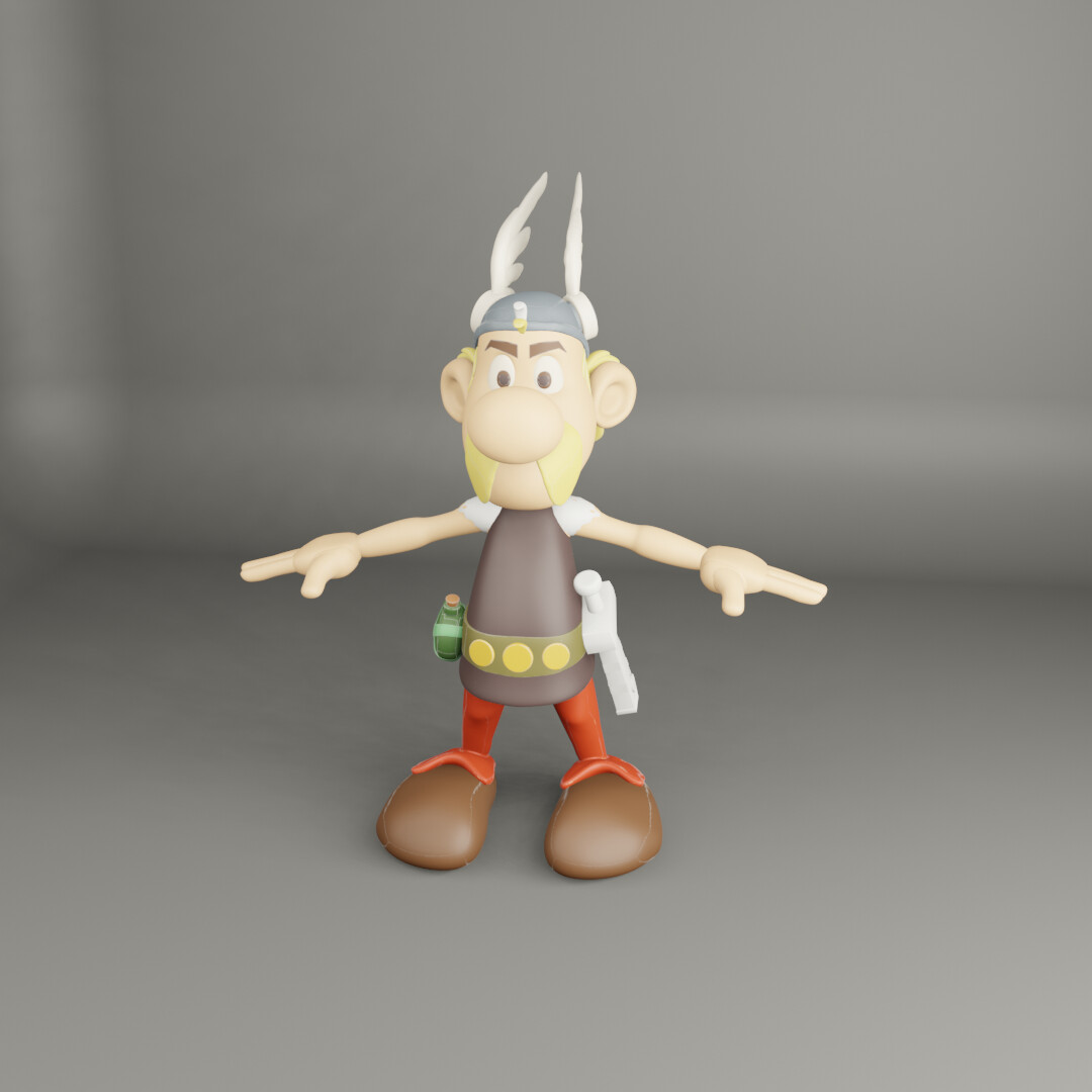 ArtStation - Asterix in PROGRESS