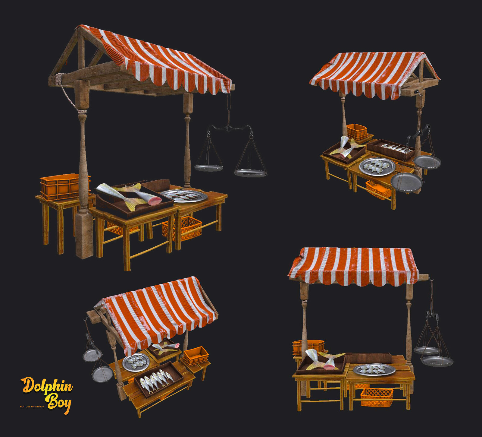 Mehdi Karimi Farsi - Fish Stall Dolphin Boy (2022)