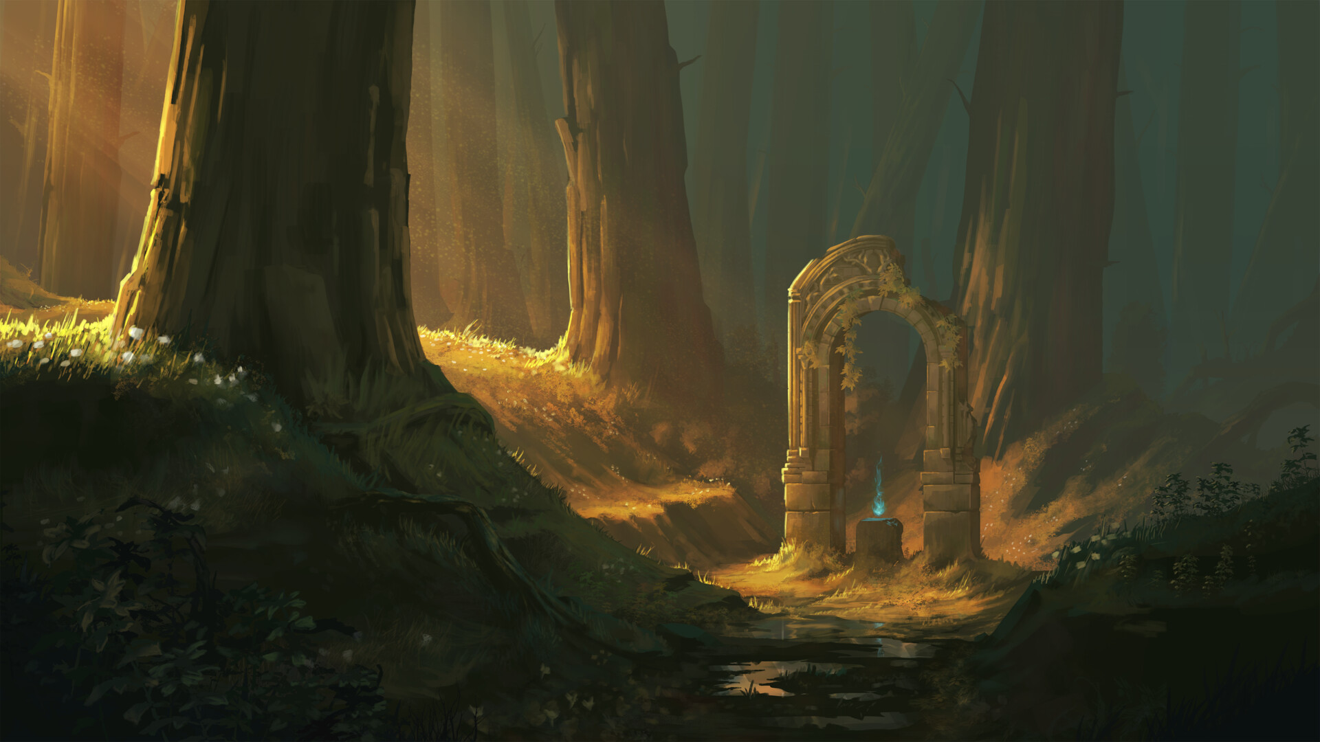 ArtStation - Fantasy Forest : Lost Item