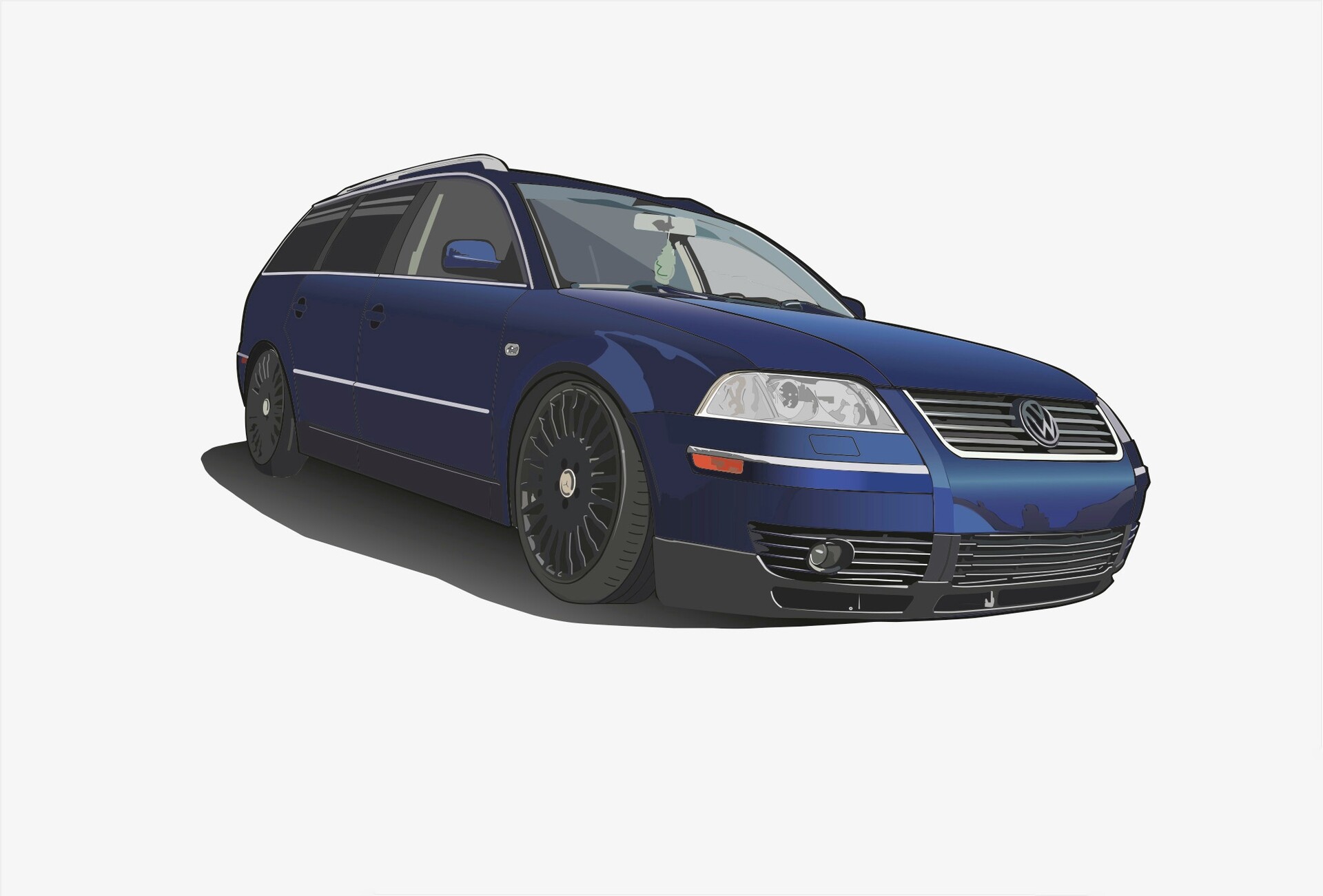 ArtStation - Automotive / Volkswagen Passat 3BG