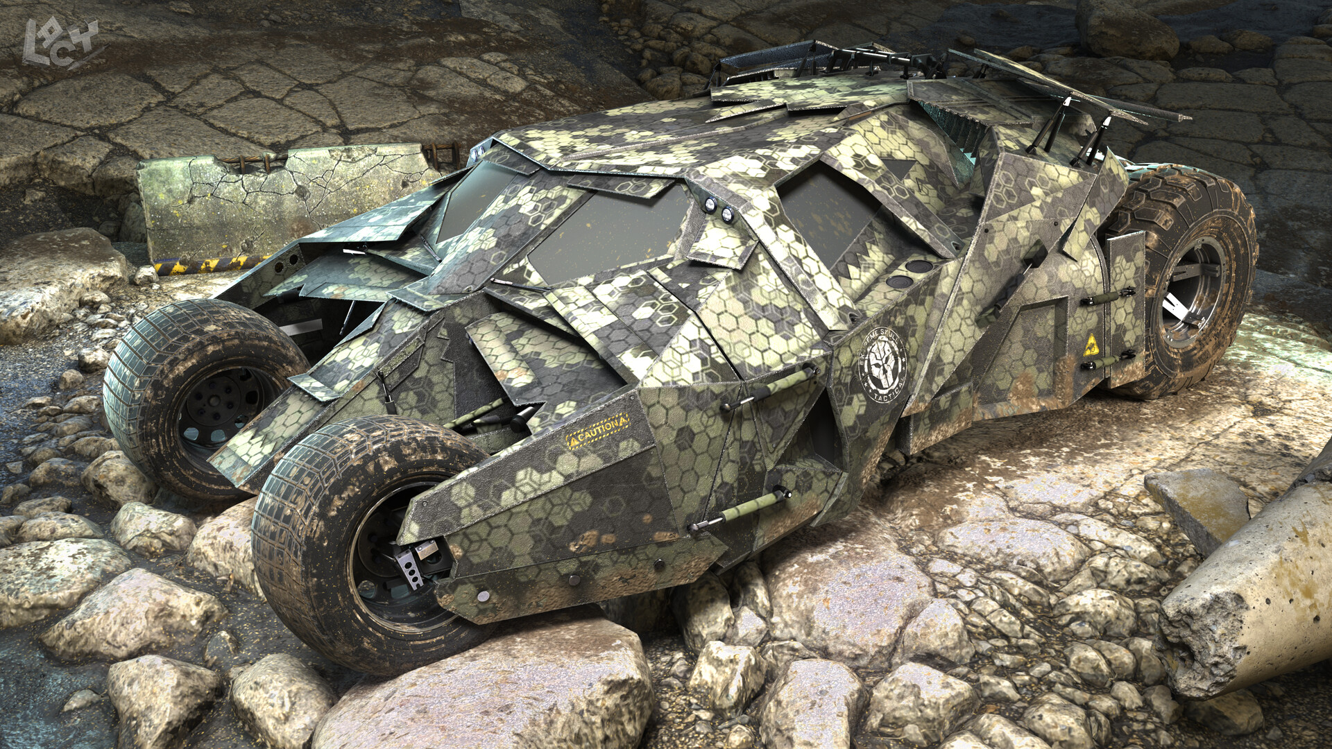 Eugene Lacy - BATMOBILE. Christopher Nolan's The Dark Knight trilogy ...