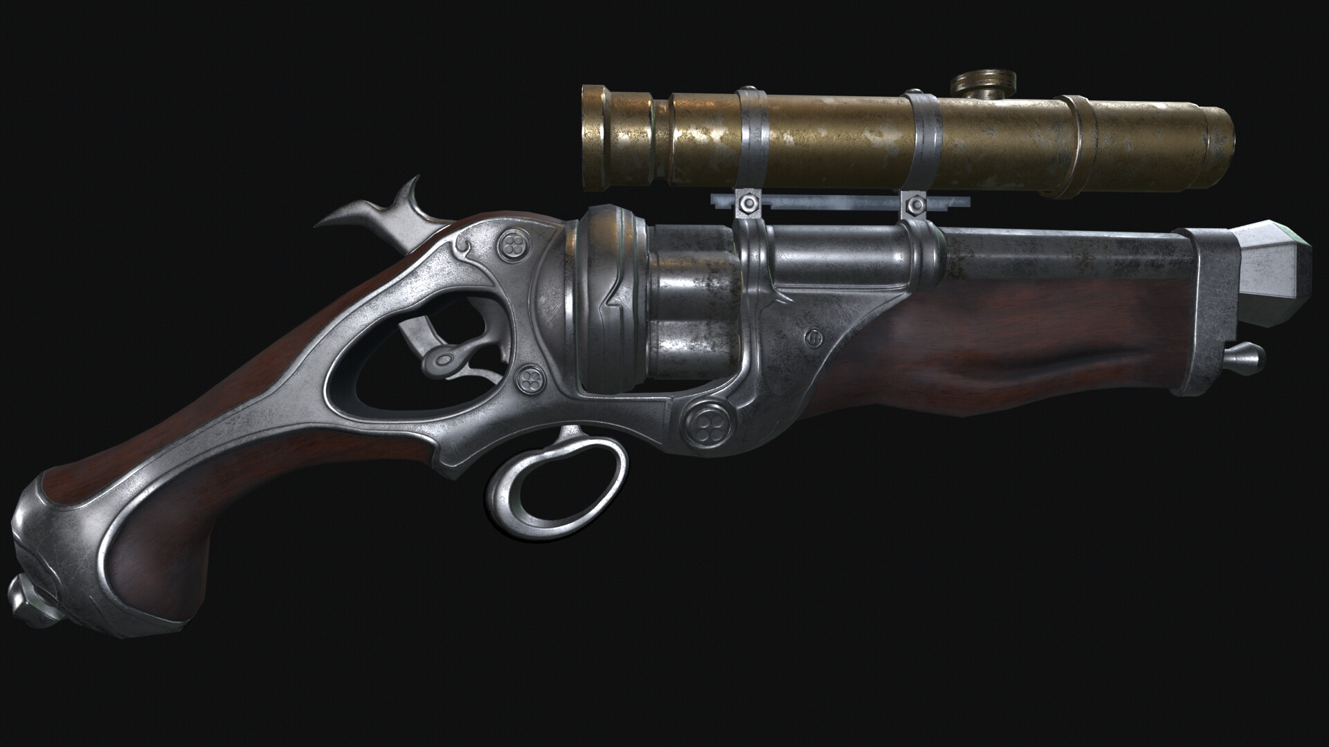 ArtStation - Revolver Gun