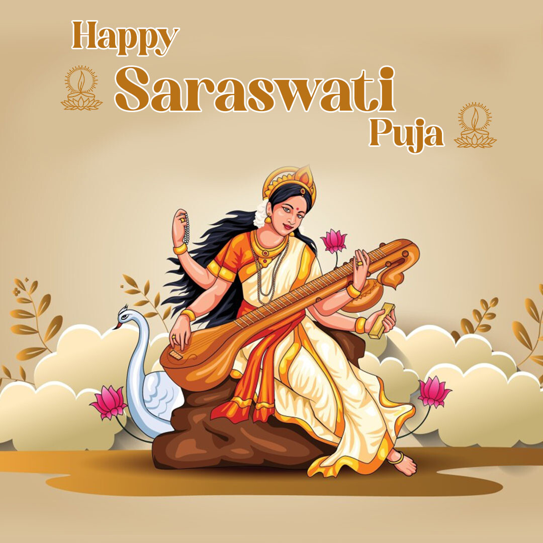 ArtStation - Swaraswati Puja
