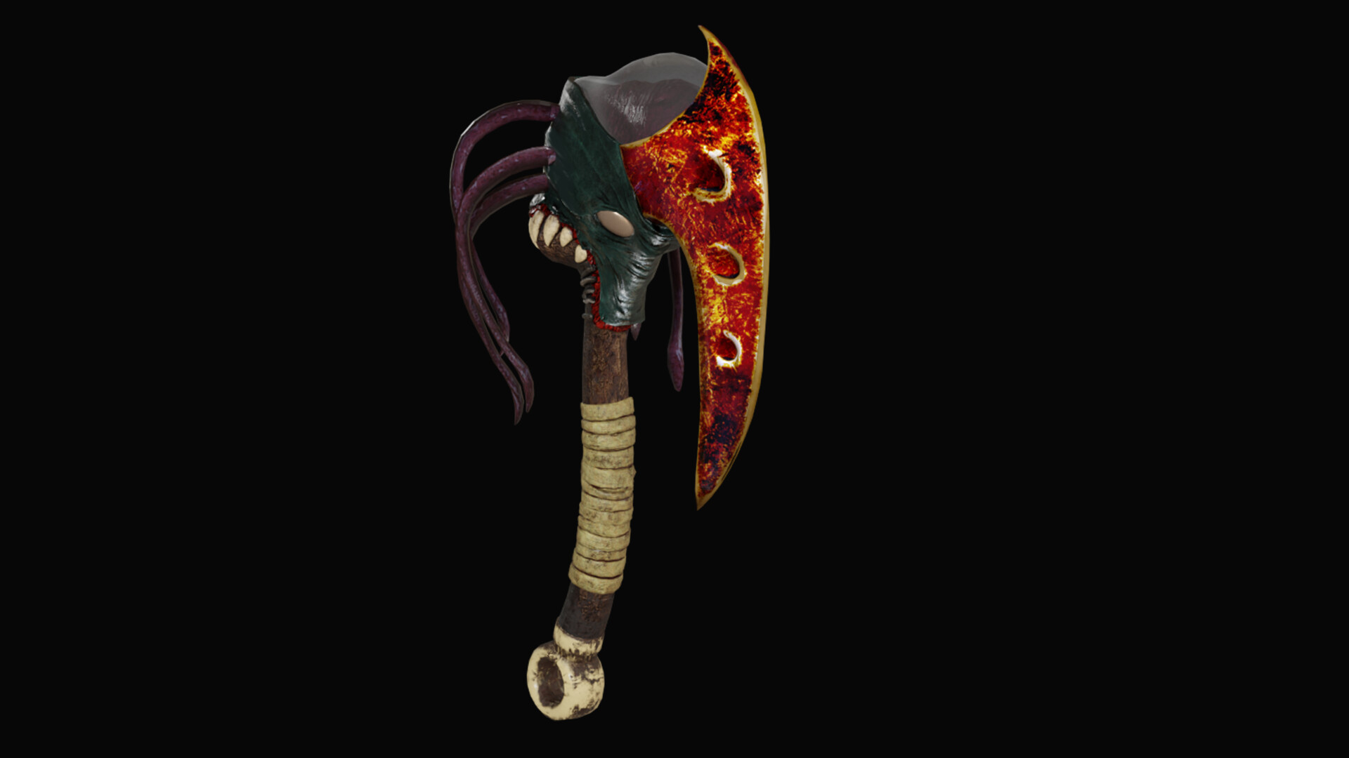 ArtStation - Predator Axe