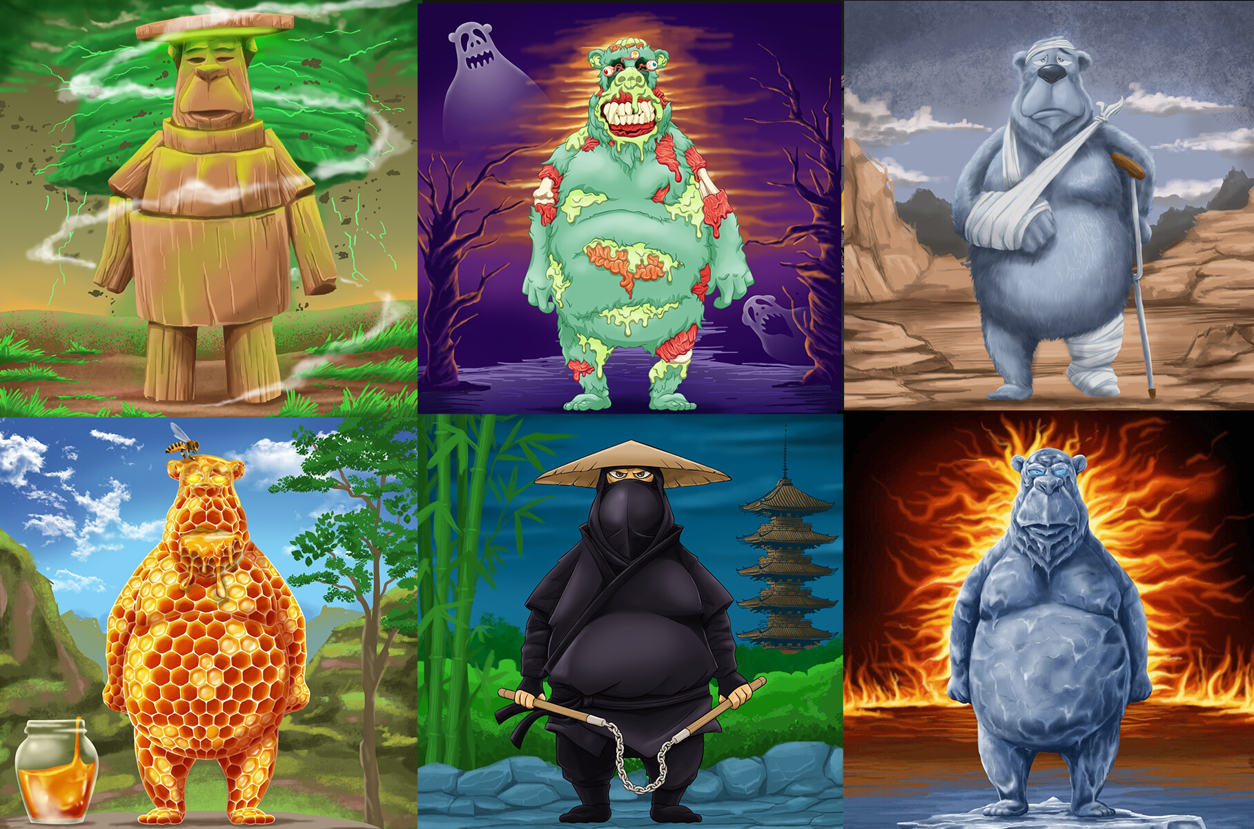 ArtStation - Super Bear NFT Collection