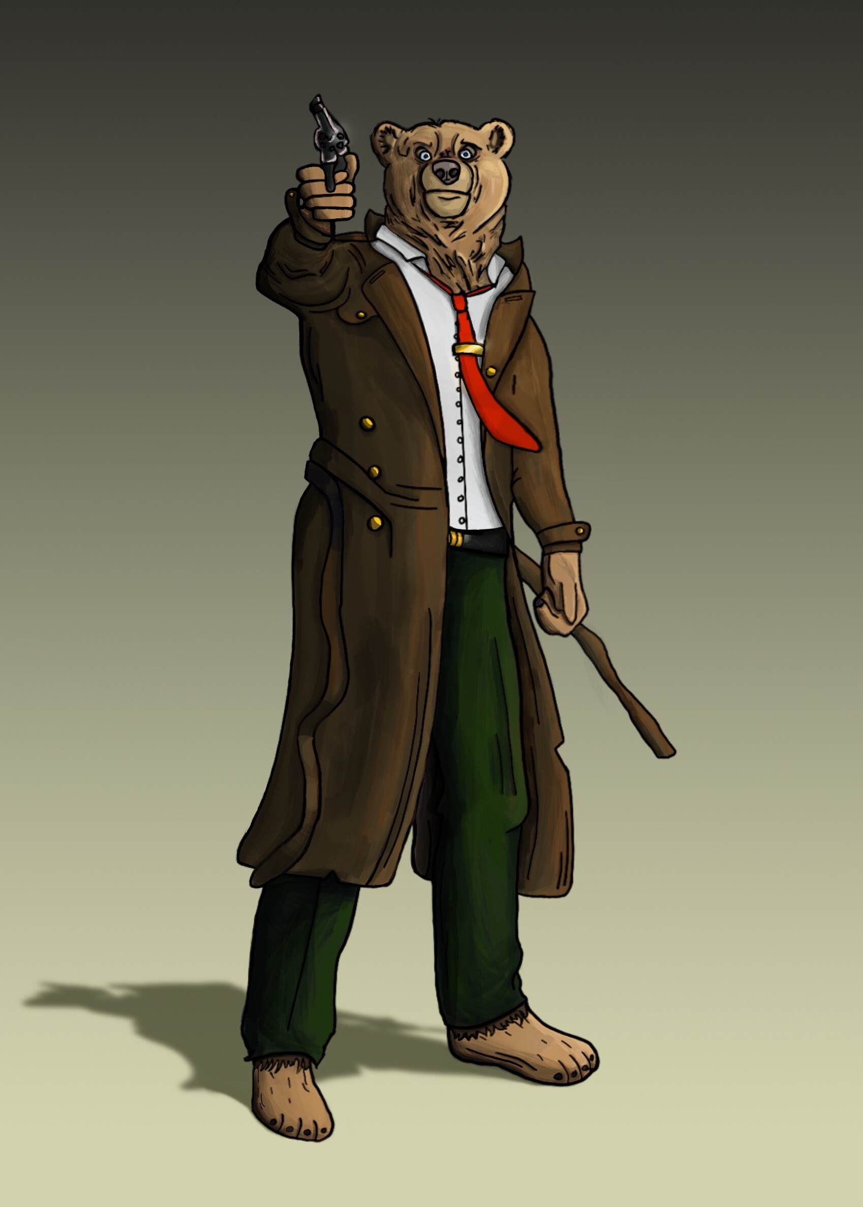 ArtStation - The Three Mafia Bears