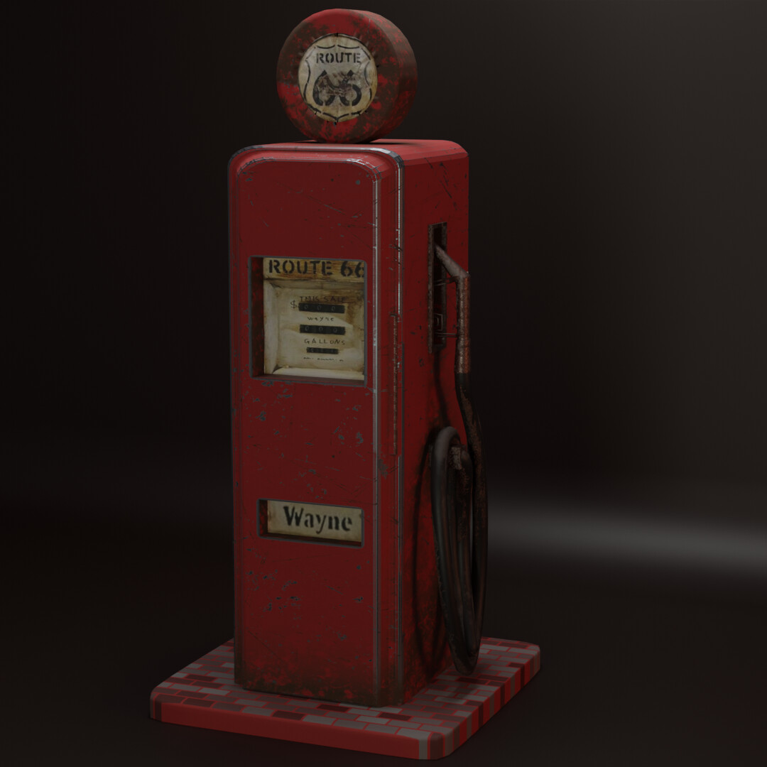 ArtStation - Gas Pump