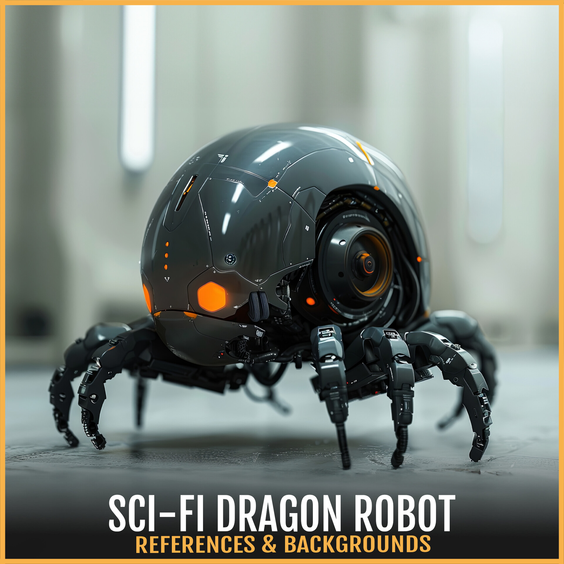 ArtStation - 505 Sci-fi Creature robot