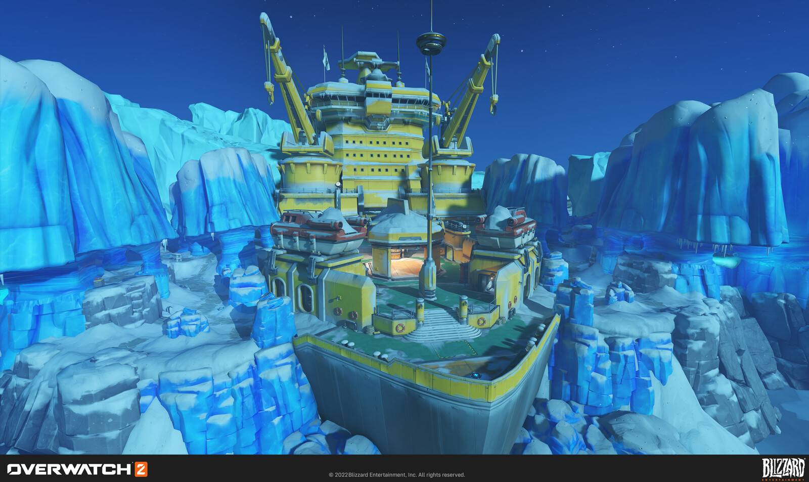 Peter Tran - Overwatch 2 - Antarctica - Lighting