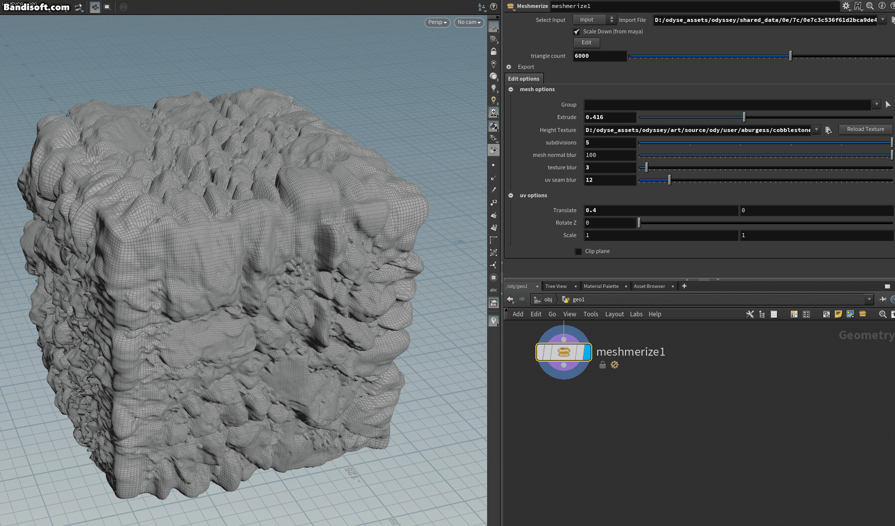 ArtStation - Tools: Texture to Mesh