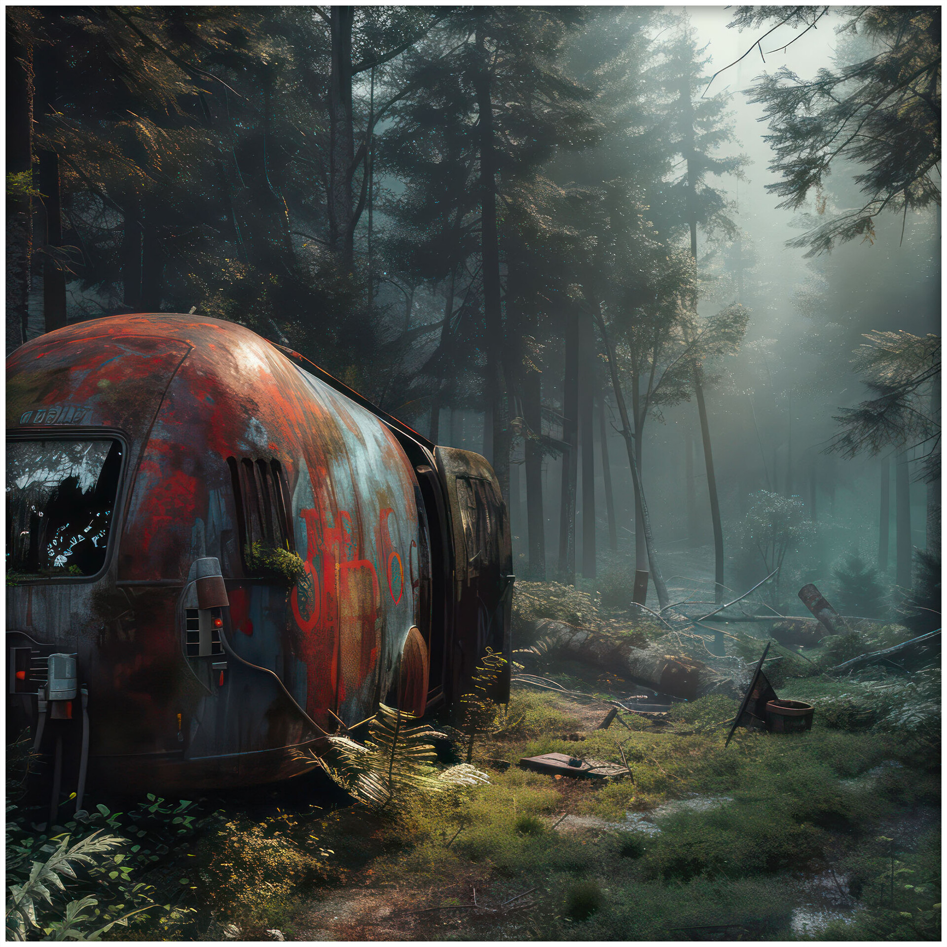 ArtStation - 🔹200 Dieselpunk Forest Environment Concept Reference Image ...