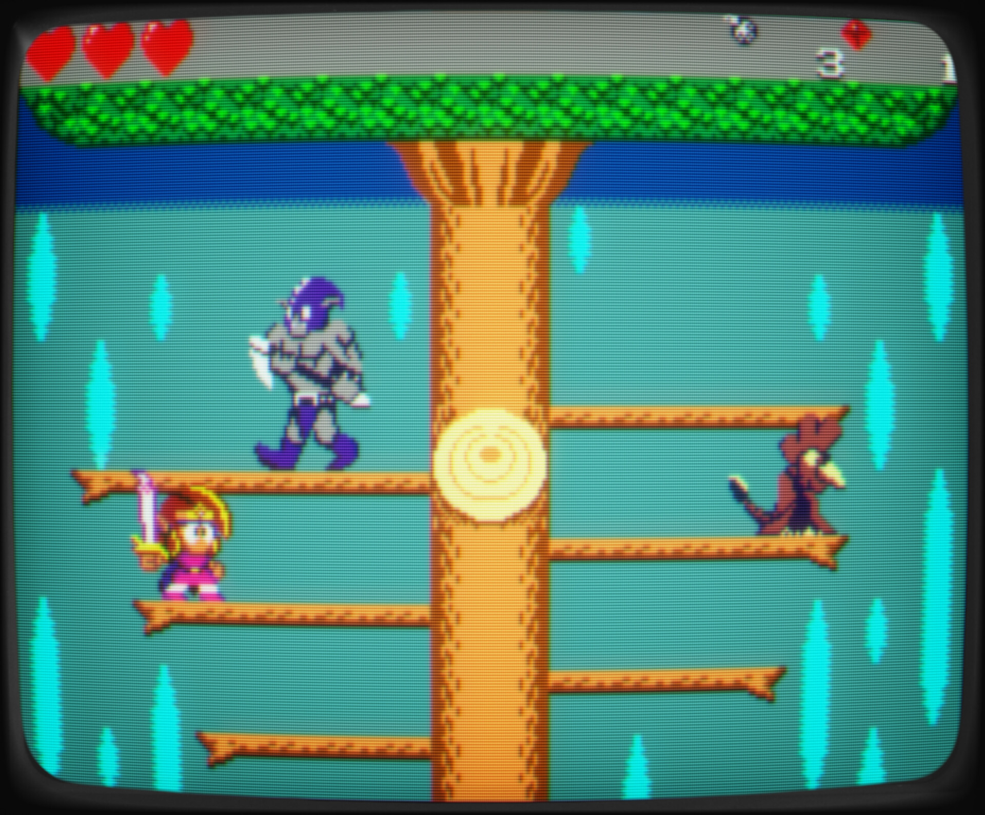 Mark Apilado - Arzette pixel art demake