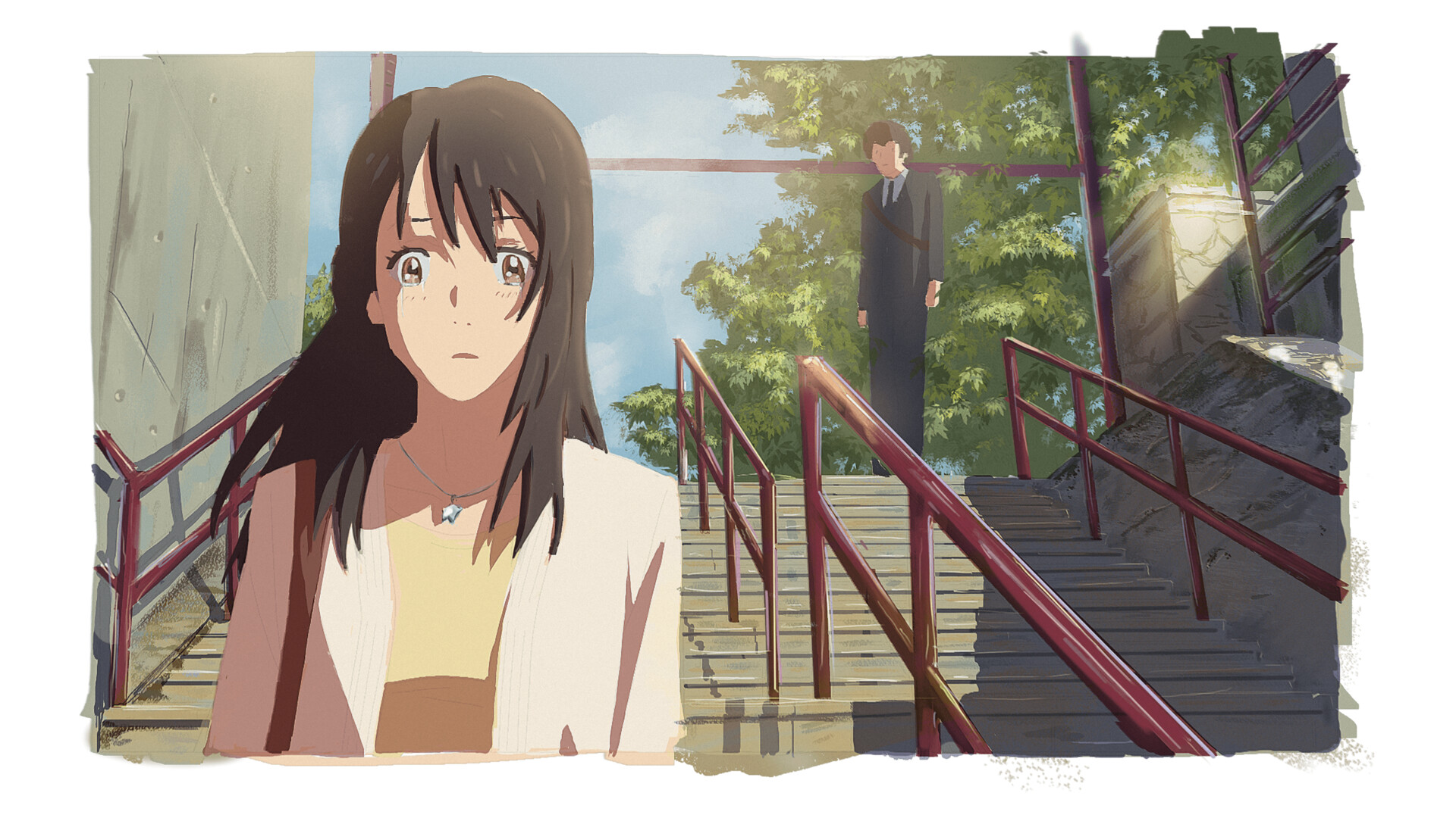 ArtStation - Your Name frame - Paint Study