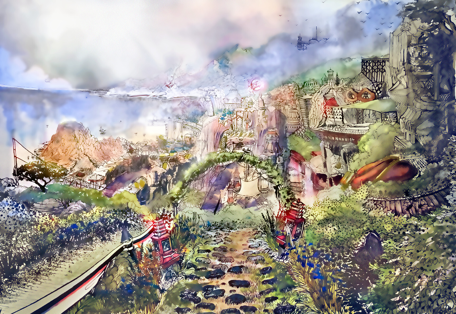 Pascal Andersson - Illustration - City Landscape