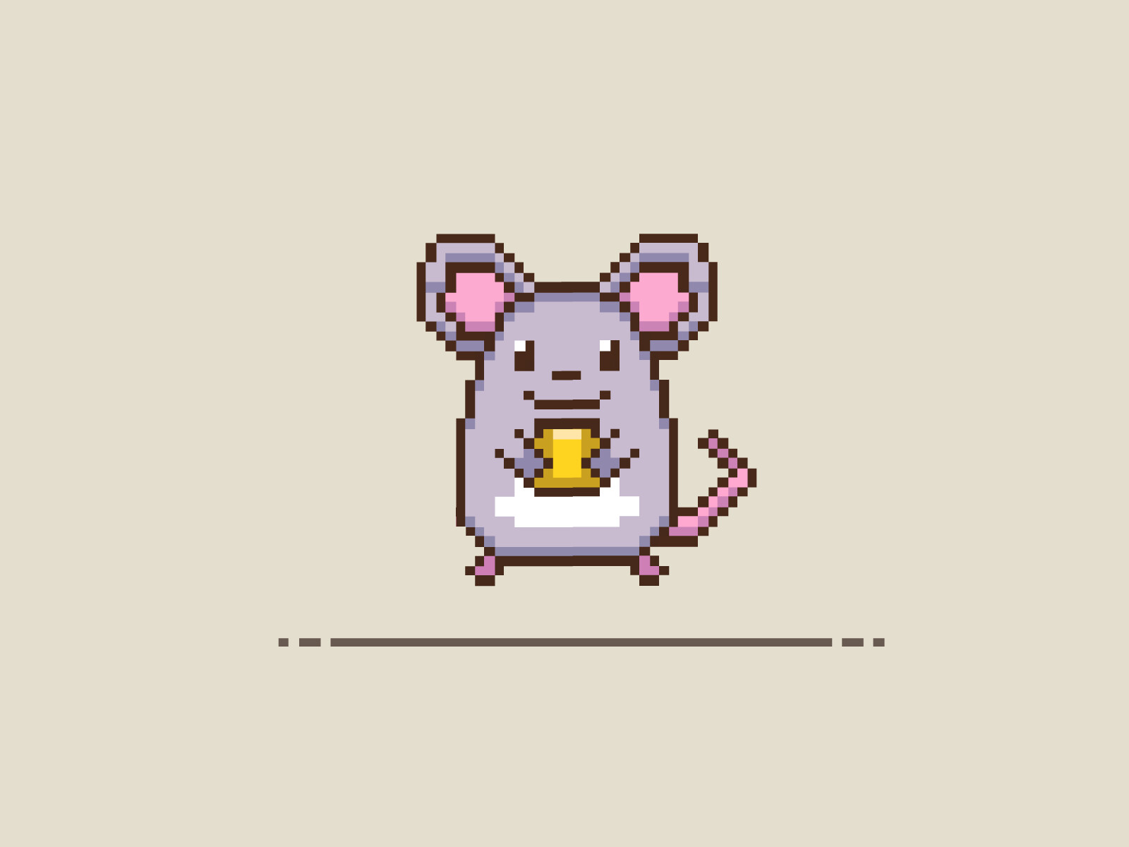 ArtStation - pixel mouse