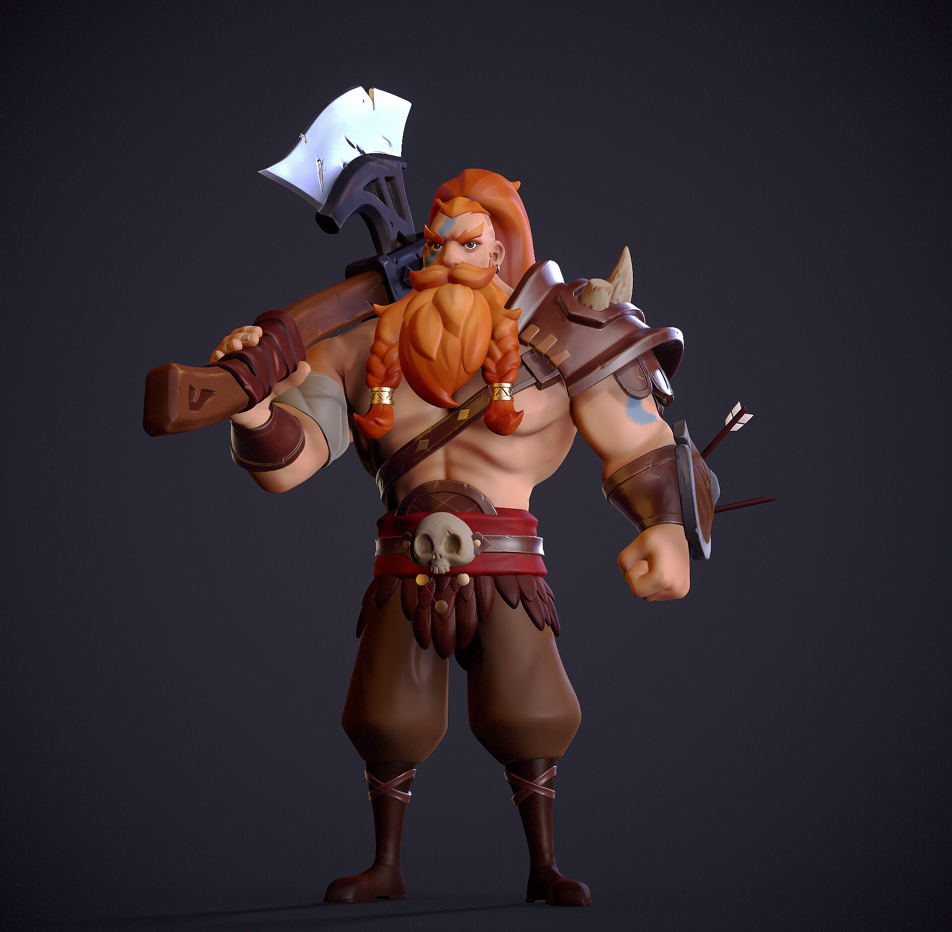 ArtStation - Speed Sculpt 3D Warrior