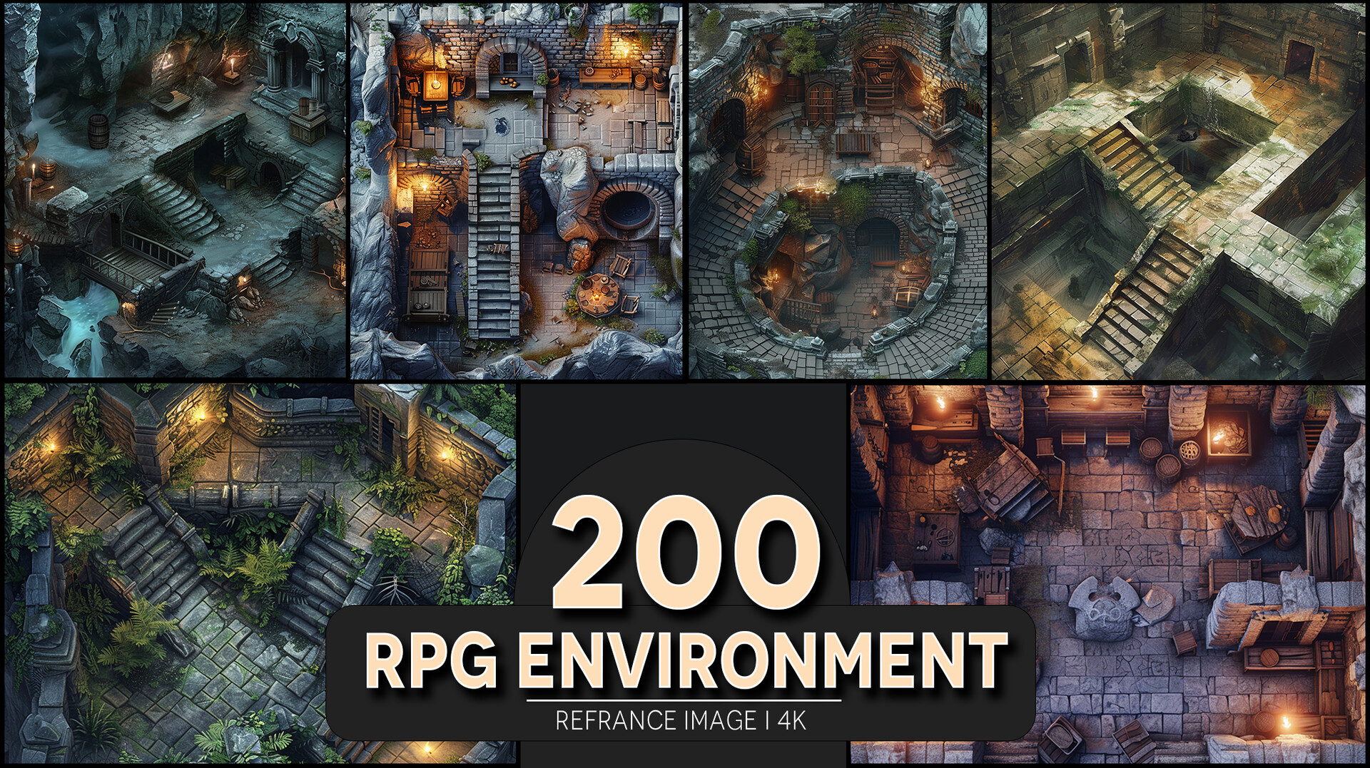 Pixel Ref - RPG Environment 4K Reference/Concept Images