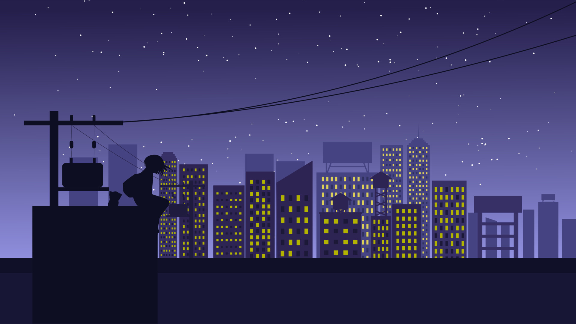 ArtStation - Aesthetic night