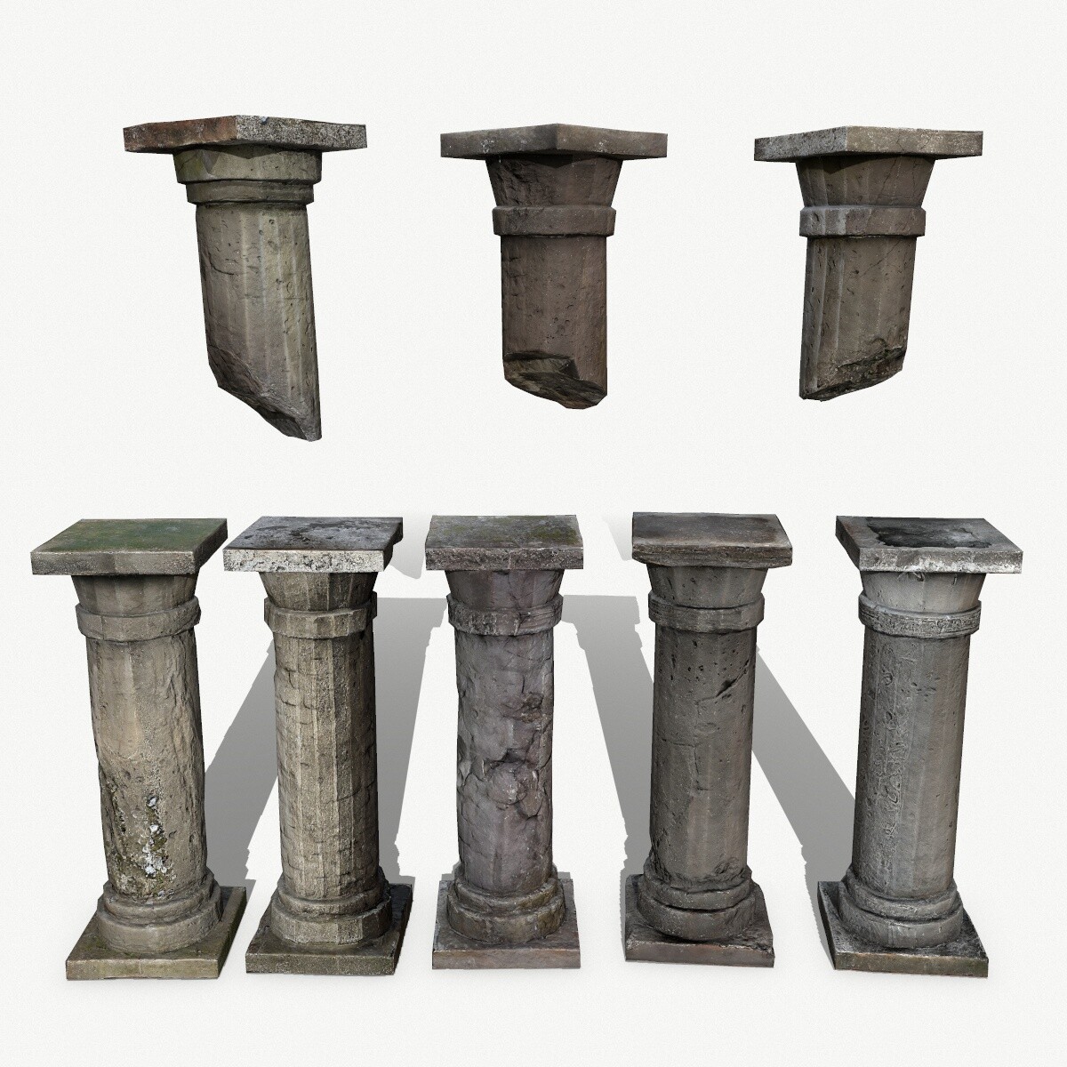 ArtStation - castle pillar