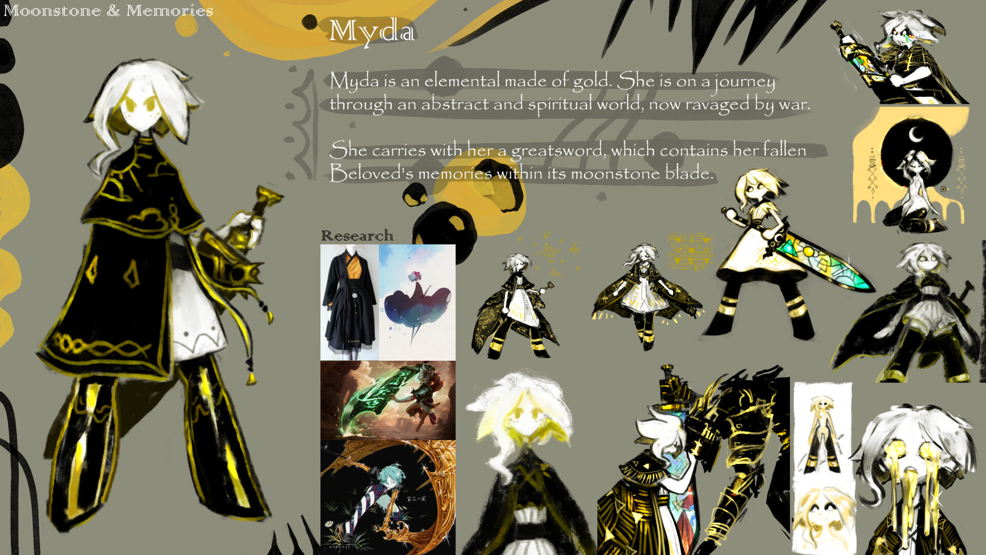 ArtStation - ArtCenter Portfolio - Moonstone Section