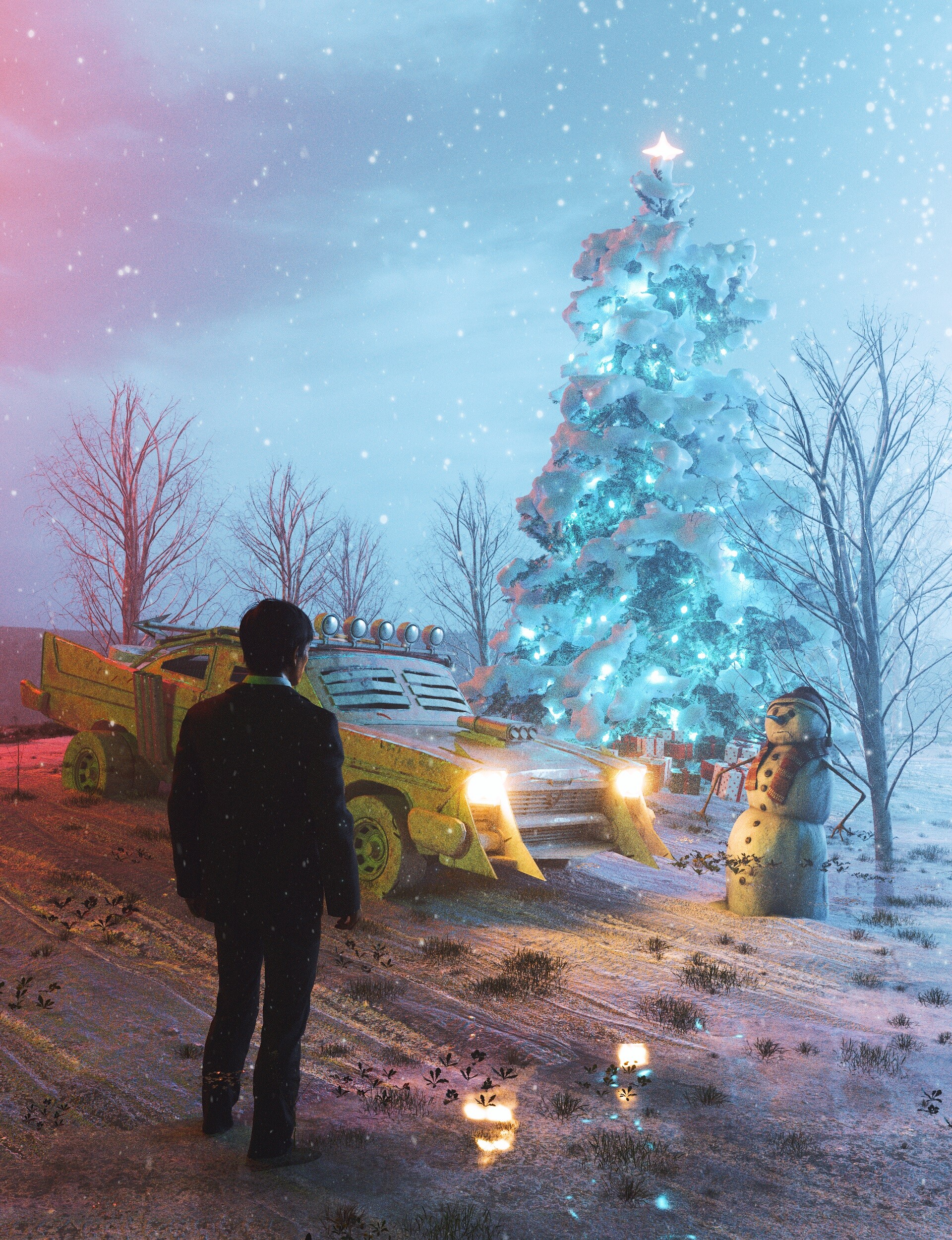 ArtStation - Christmas Night