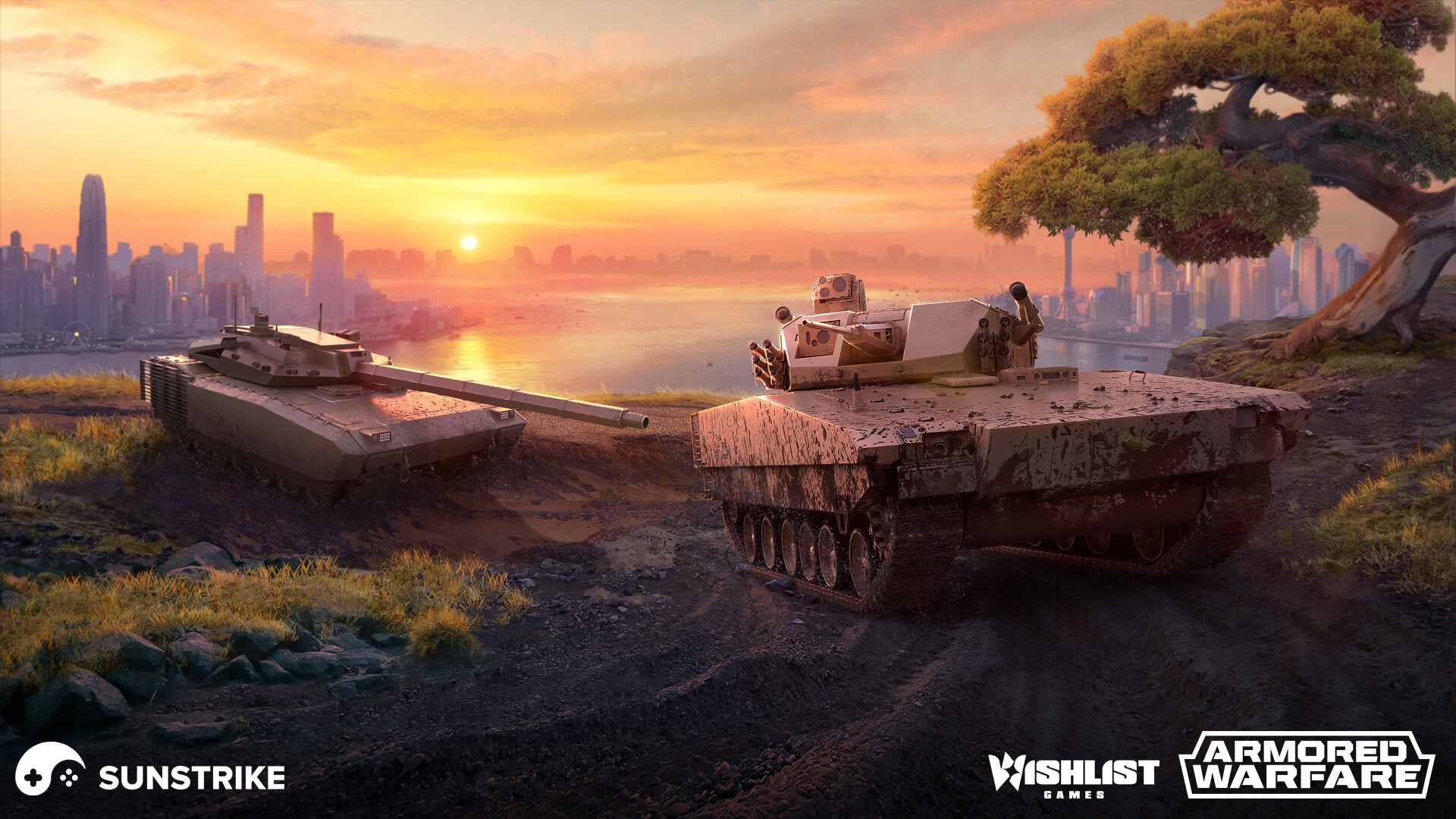 SunStrike Studios - Armored Warfare Key Arts