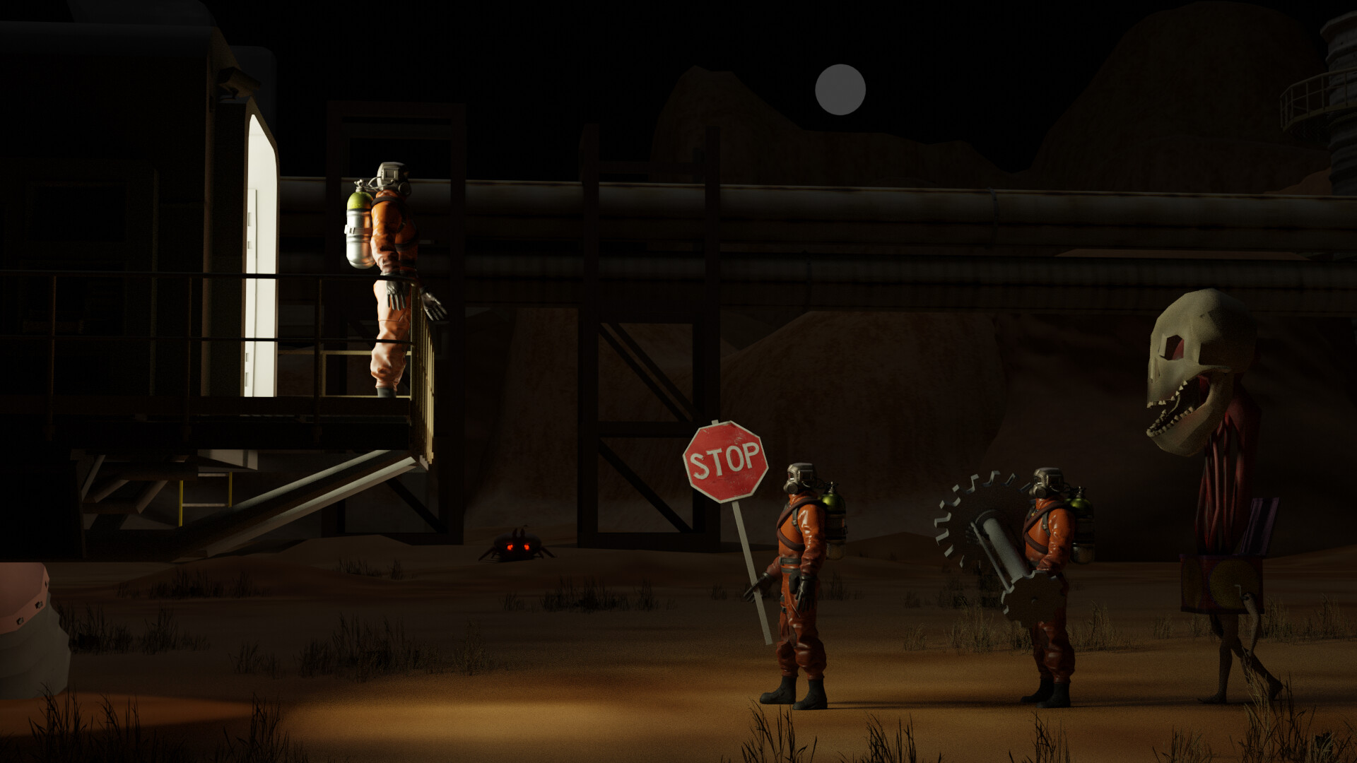 ArtStation - LETHAL COMPANY REALISM