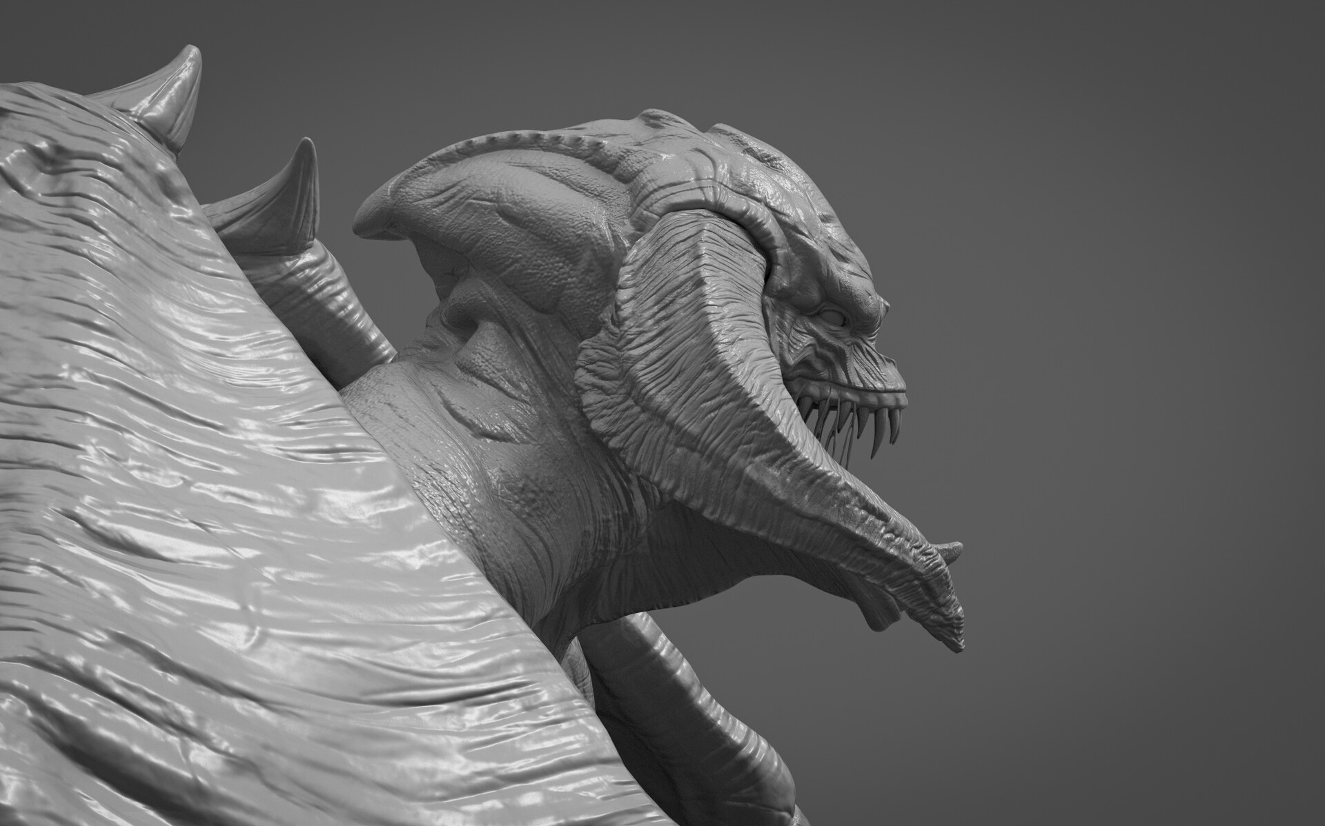 ArtStation - Vensyrax - Fear Creature