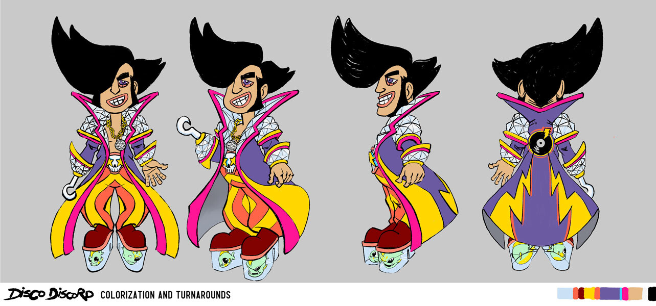 ArtStation - Disco Discord - Character design.