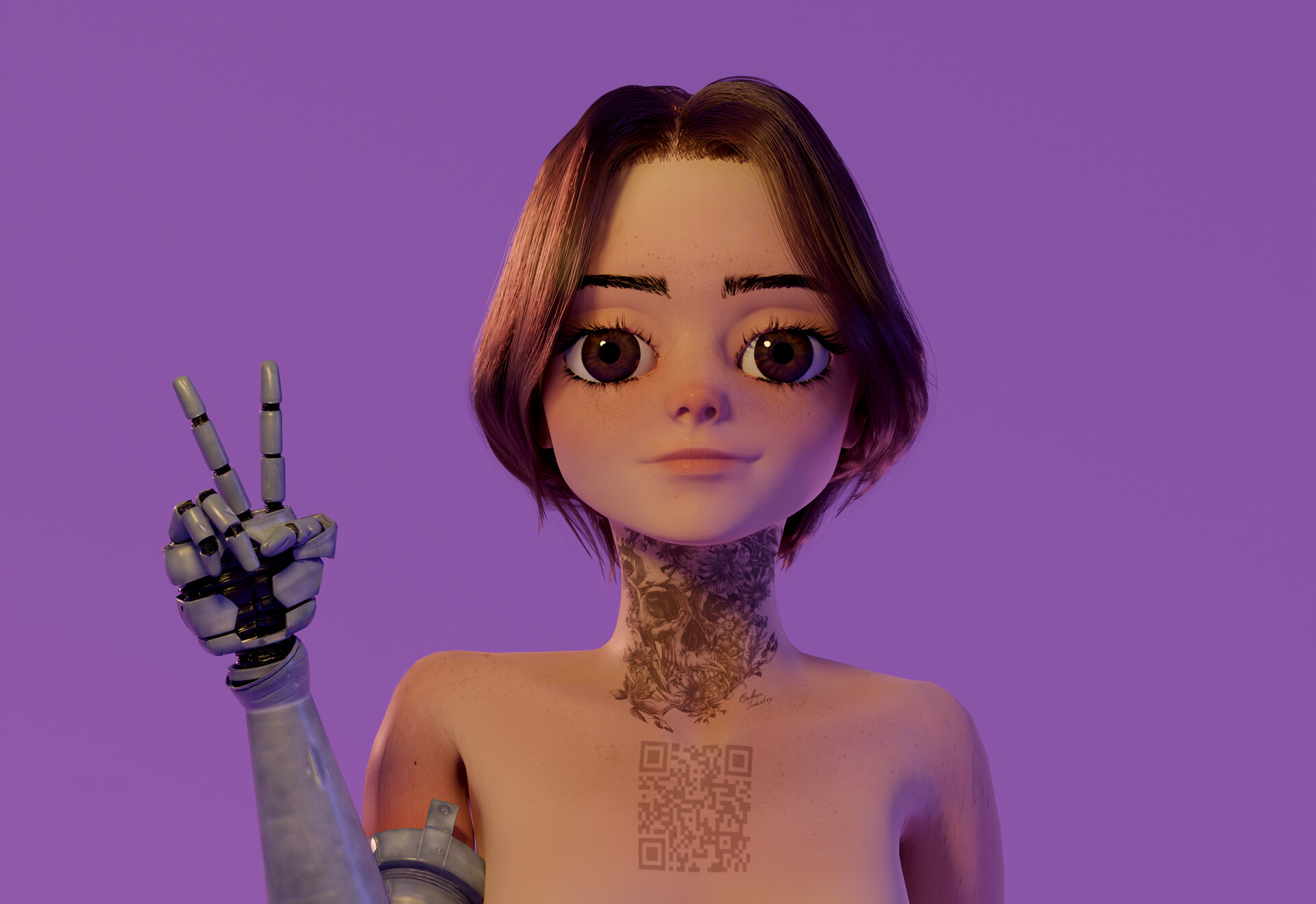 ArtStation - Cybergirl