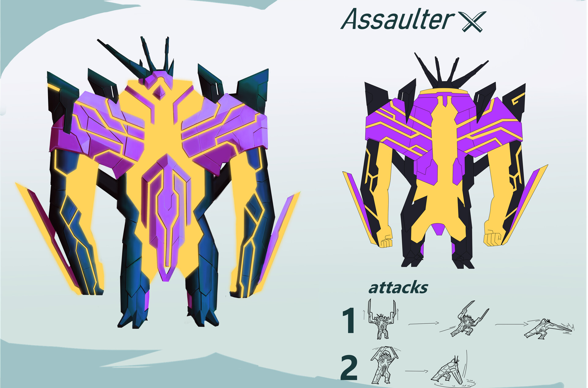 ArtStation - Fantasy Mecha design