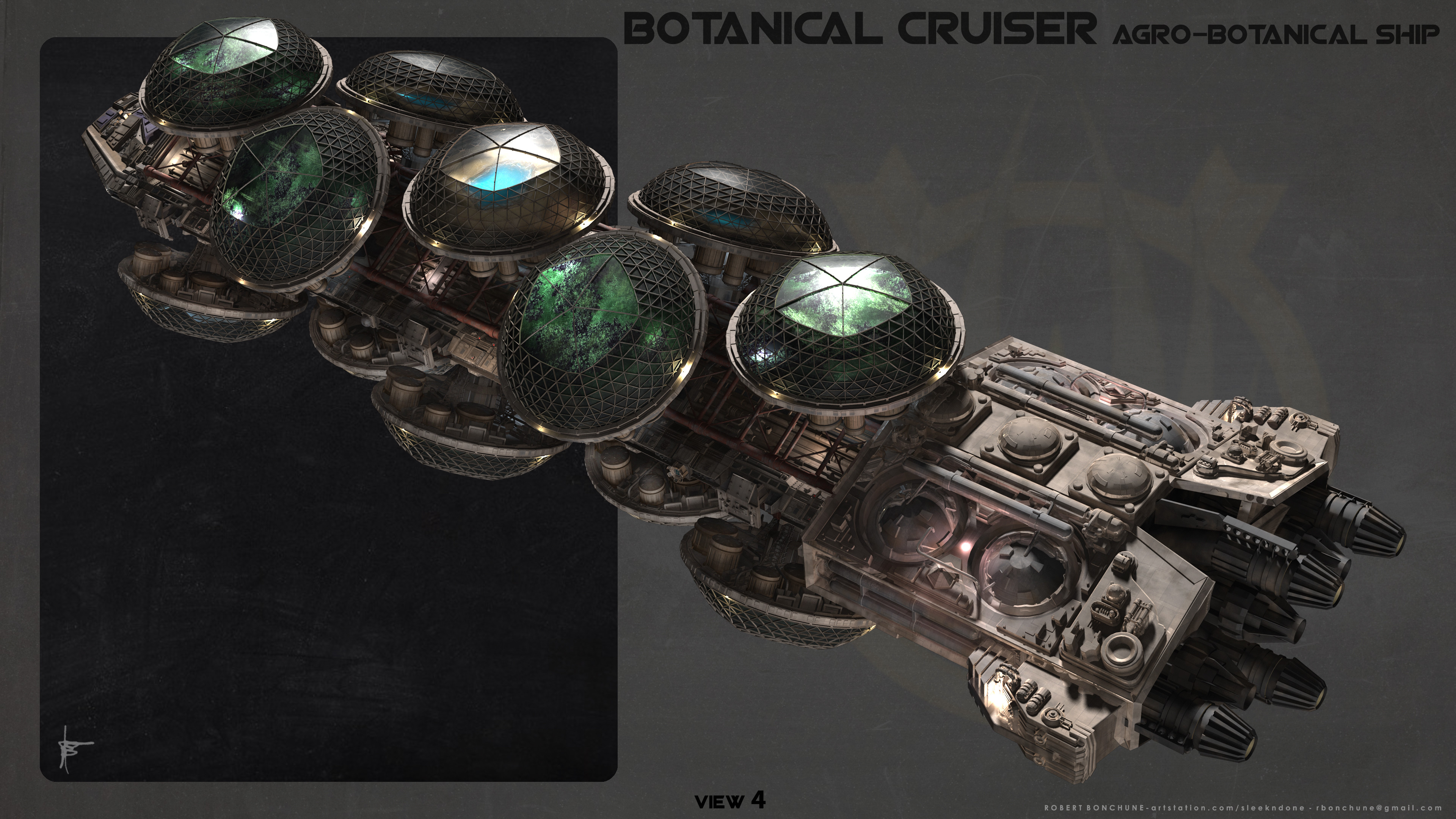 Robert Bonchune - Botanical Cruiser - Various views - BSG