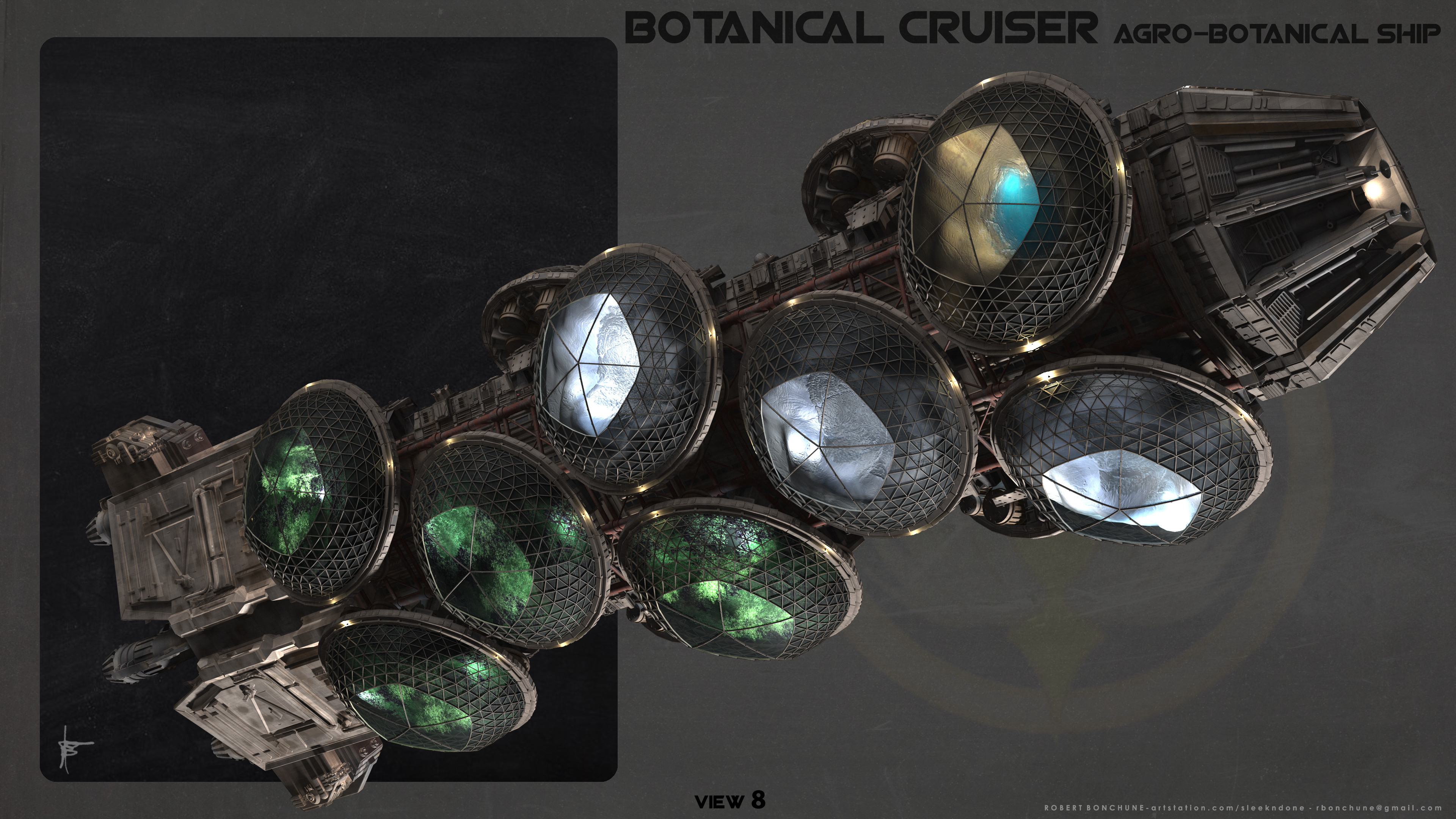 Robert Bonchune - Botanical Cruiser - Various views - BSG
